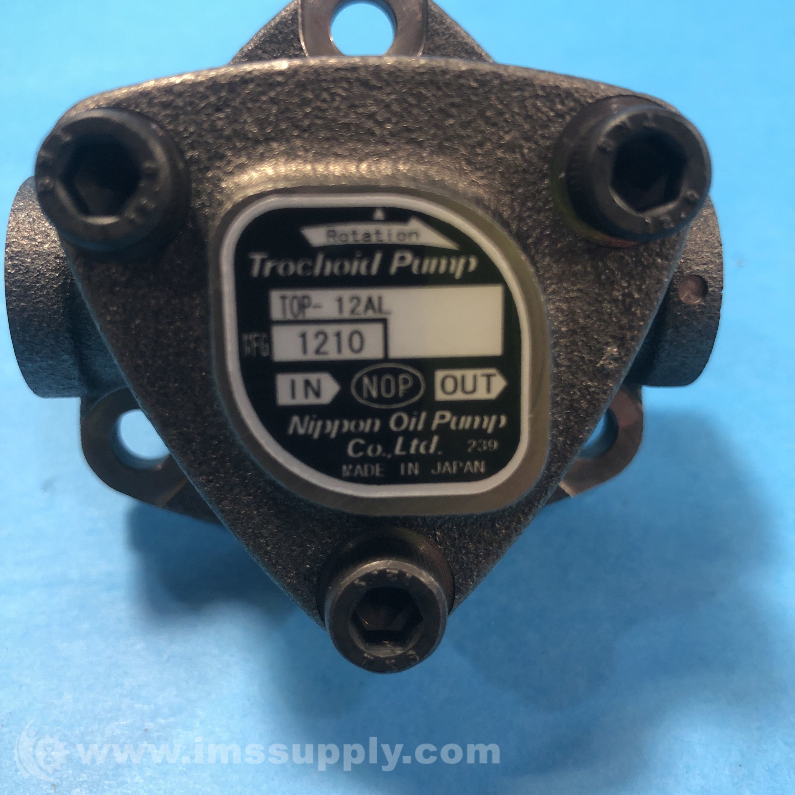 Nippon TOP-12AL Trochoid Pump - IMS Supply