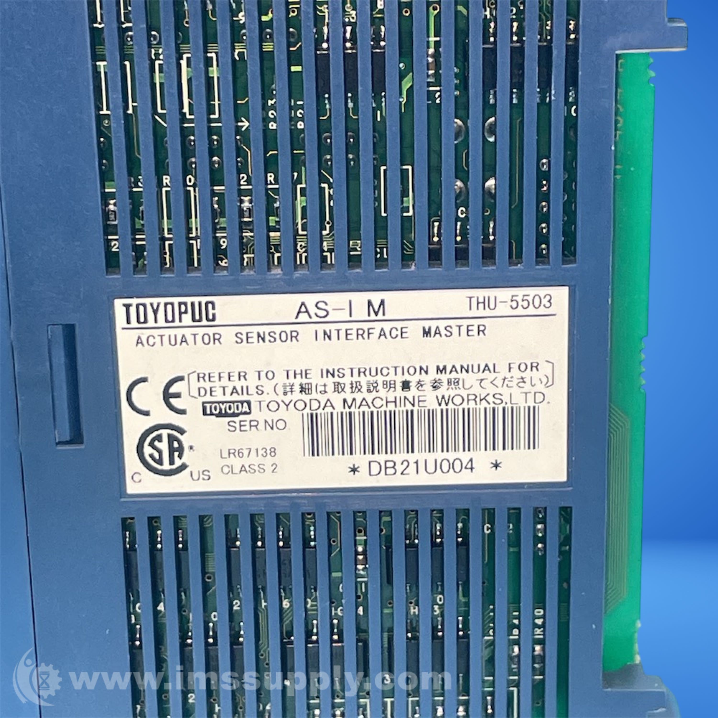 Toyopuc AS-I M THU-5503 Actuator Sensor Interface Master - IMS Supply