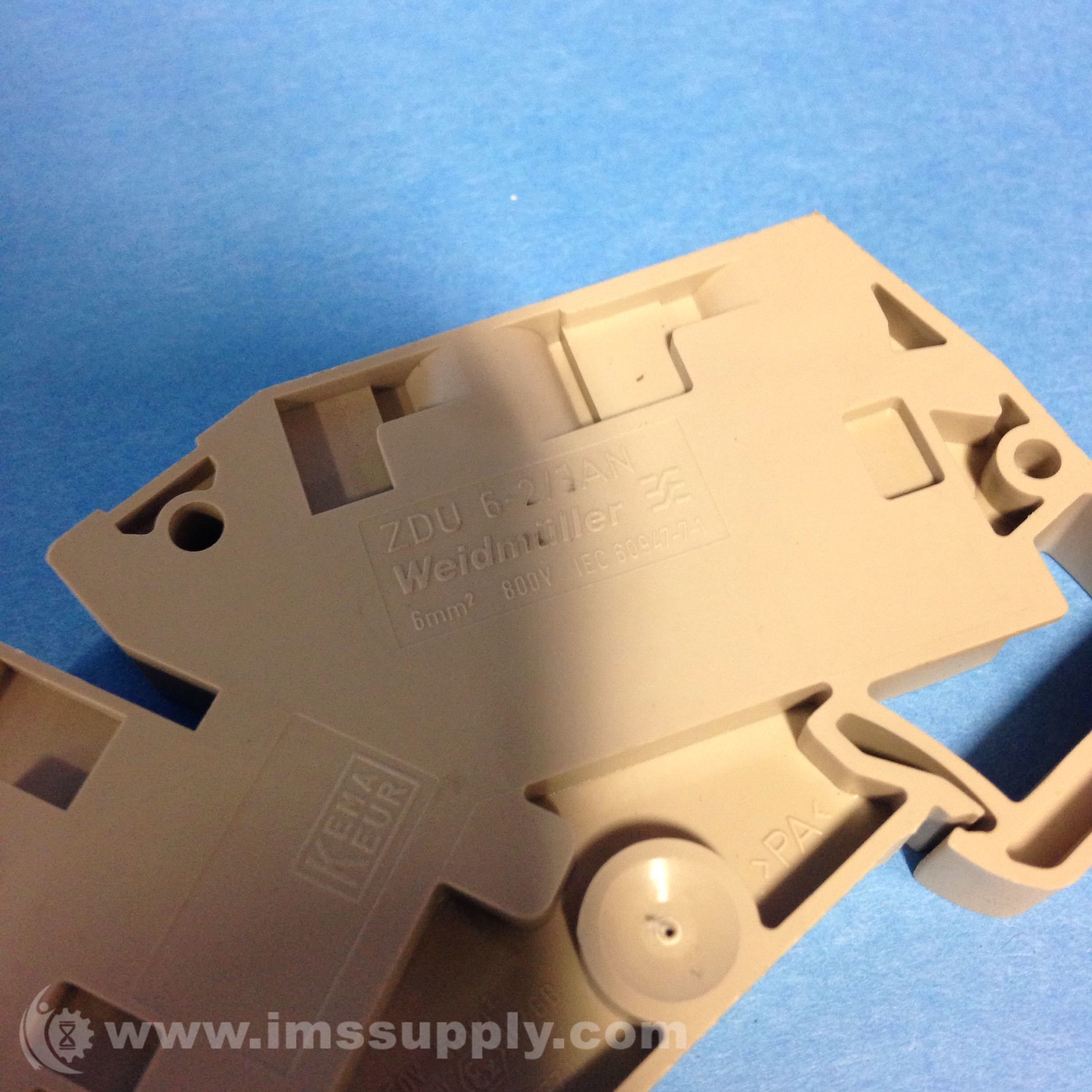 Weidmuller ZDU 6-2/3AN Terminal Block - IMS Supply