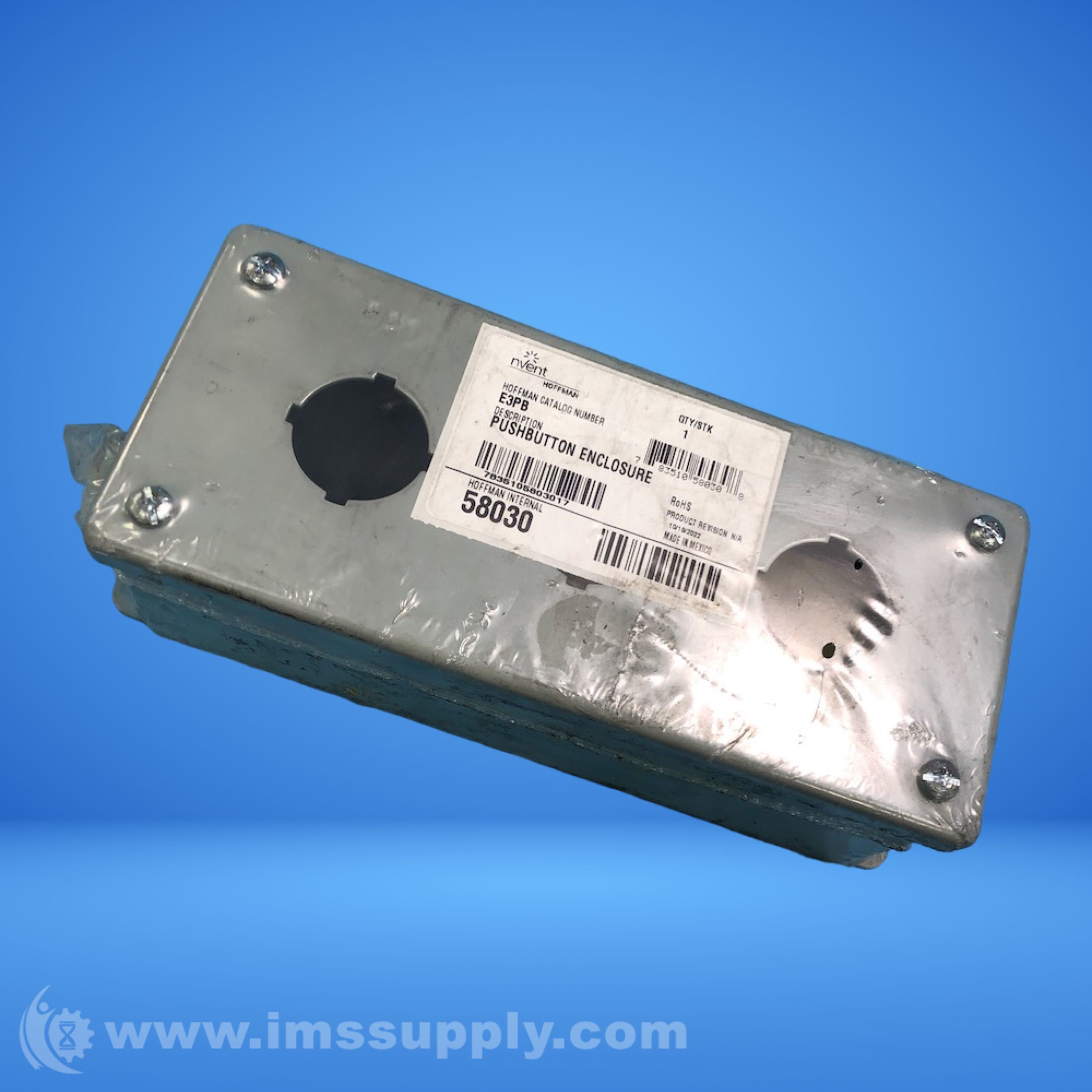 nVent E3PB Pushbutton Enclosure - IMS Supply