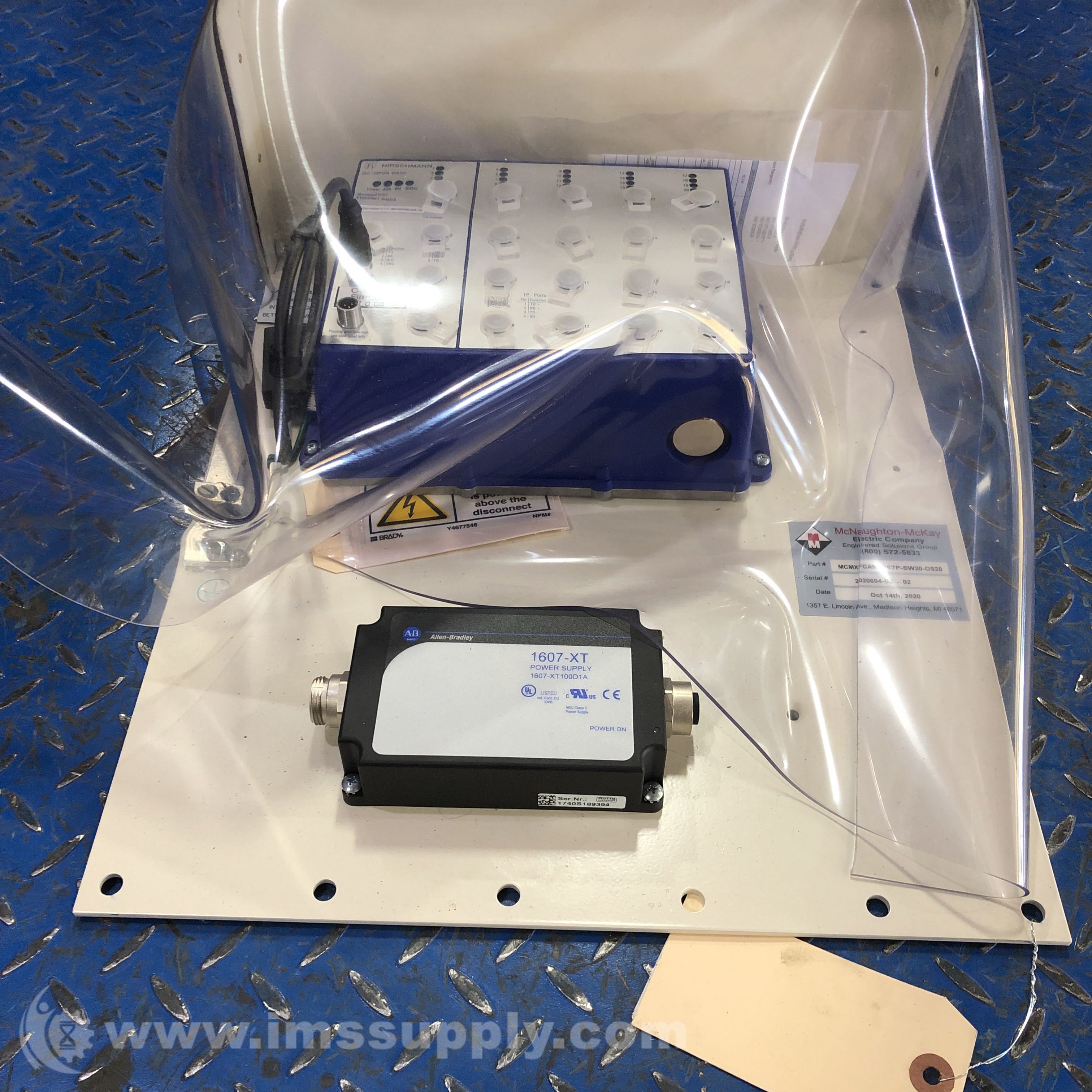 McNaughton-McKay MCMXFCAN-IP67P-SW20-0S20 Ethernet Train Switch - IMS ...