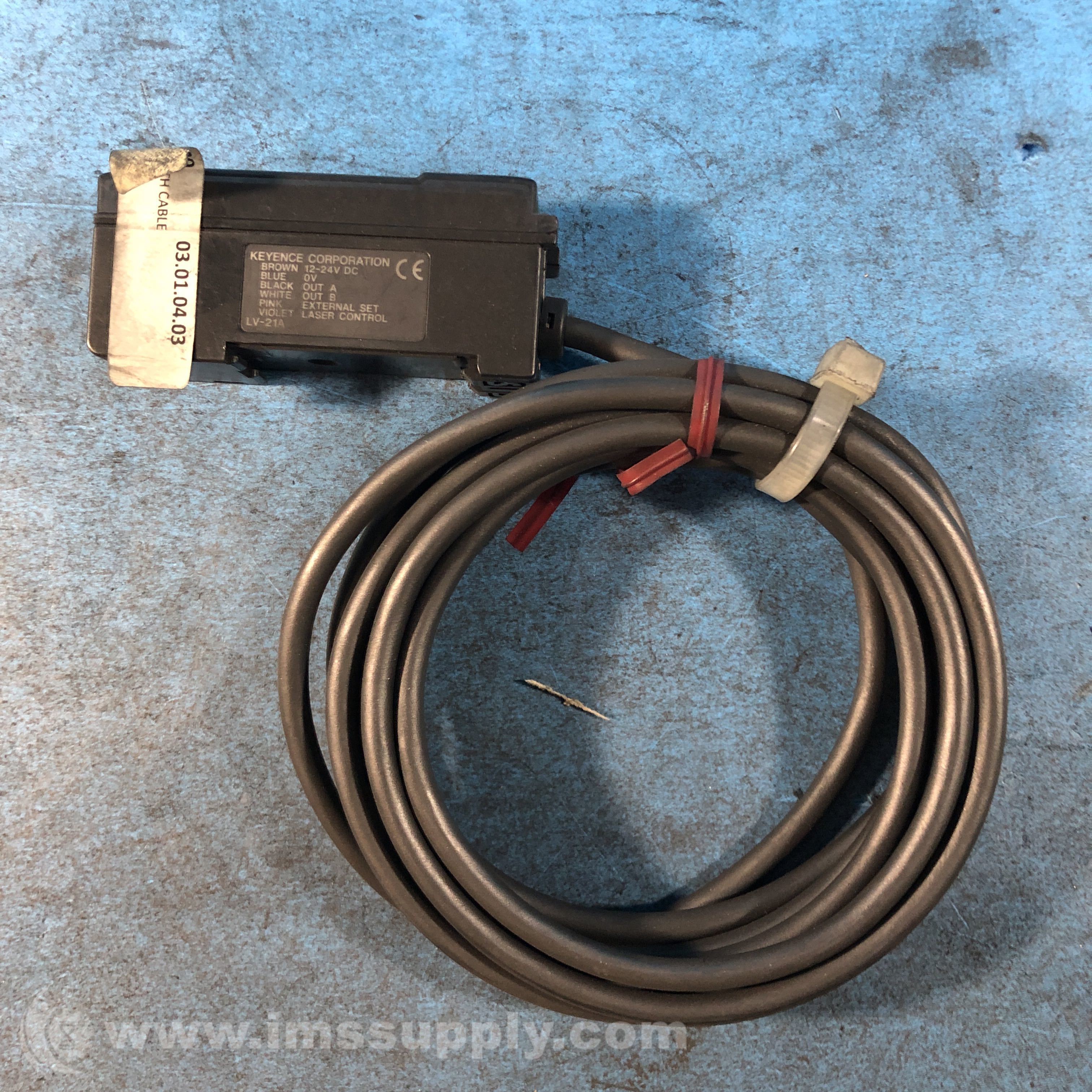 Keyence LV-21A Digital Laser Sensor Amplifier - IMS Supply