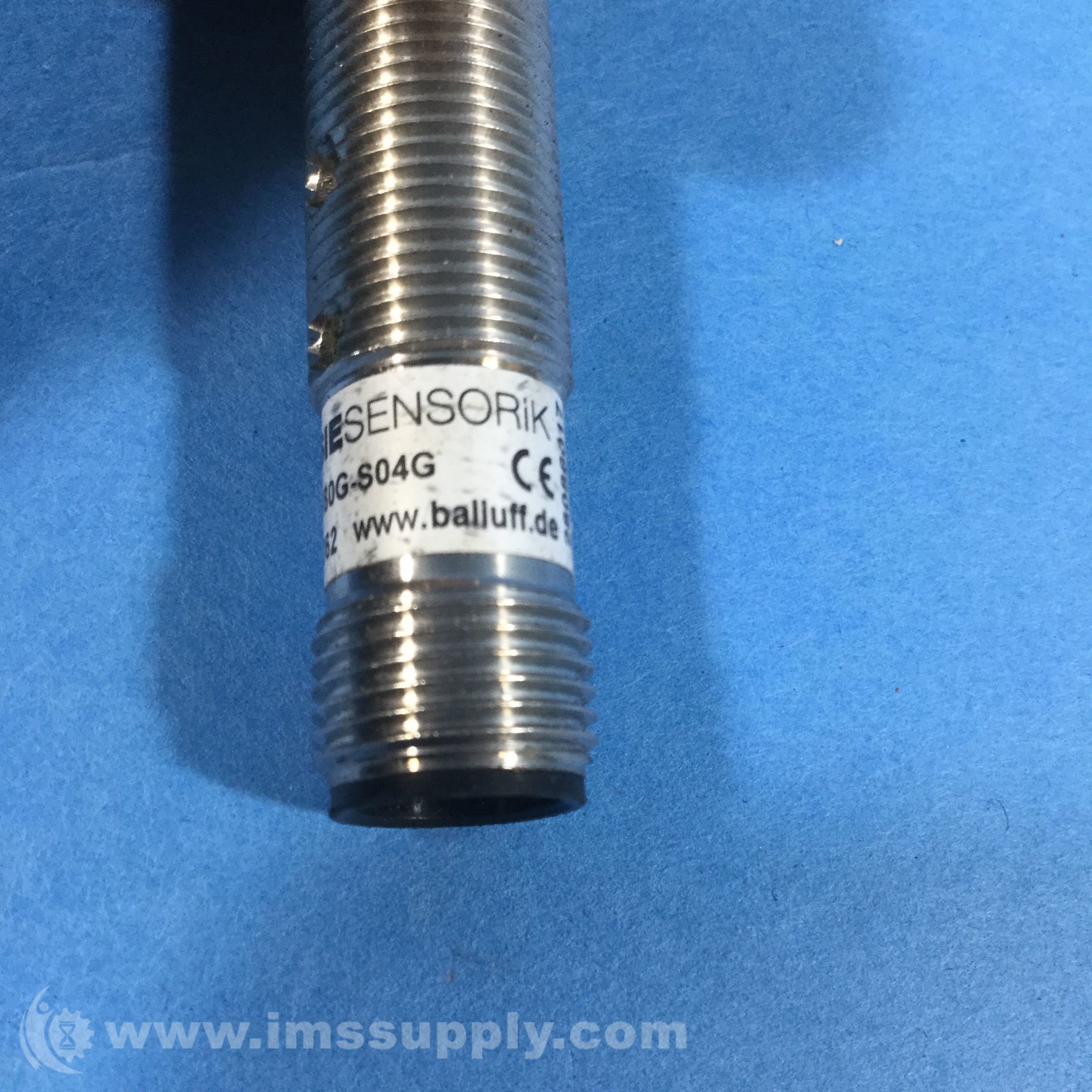 Balluff BCS M12T4D2-PSM80G-S04G Capacitive Sensor 8mm 12-35VDC - IMS Supply