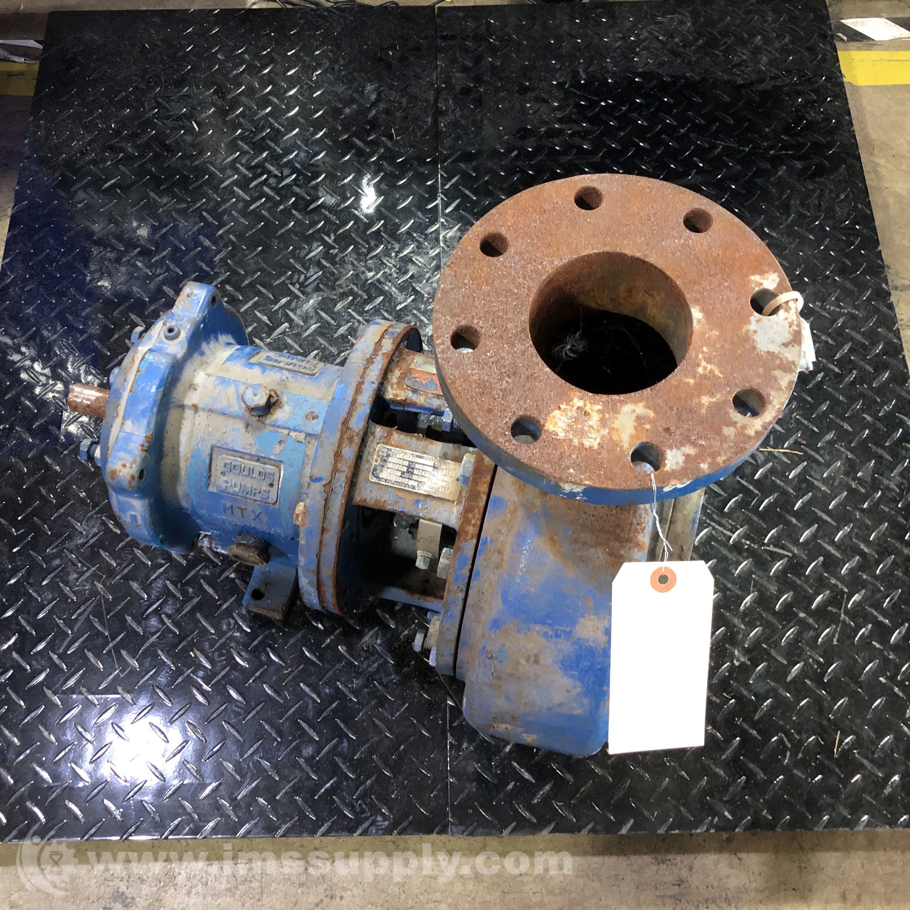 Goulds Pump 3196-4X6-10H i-FRAME Process Centrifugal Pump - IMS Supply