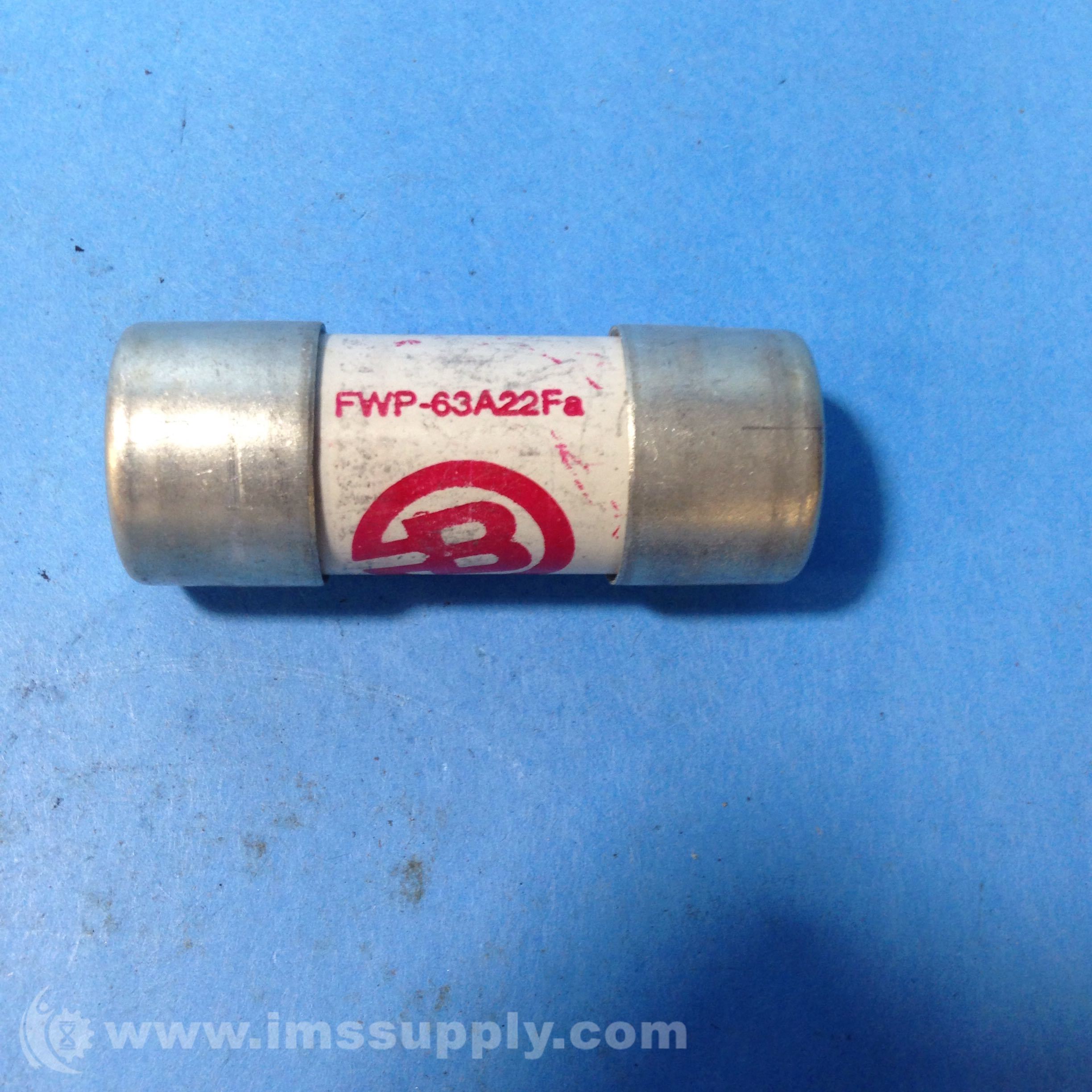 Bussmann FWP-63A22FA Fuse, 63A - IMS Supply