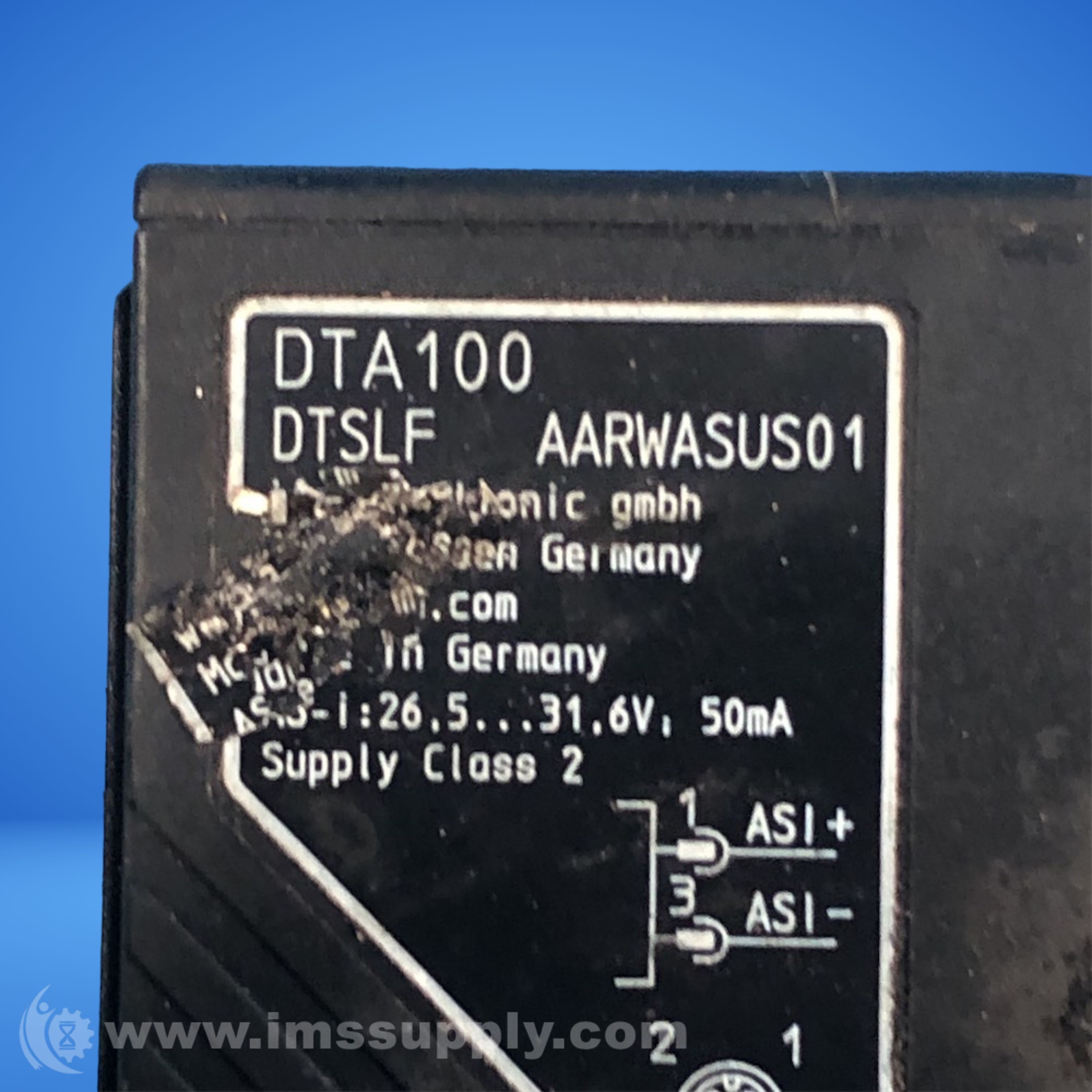 Ifm DTA100 - IMS Supply