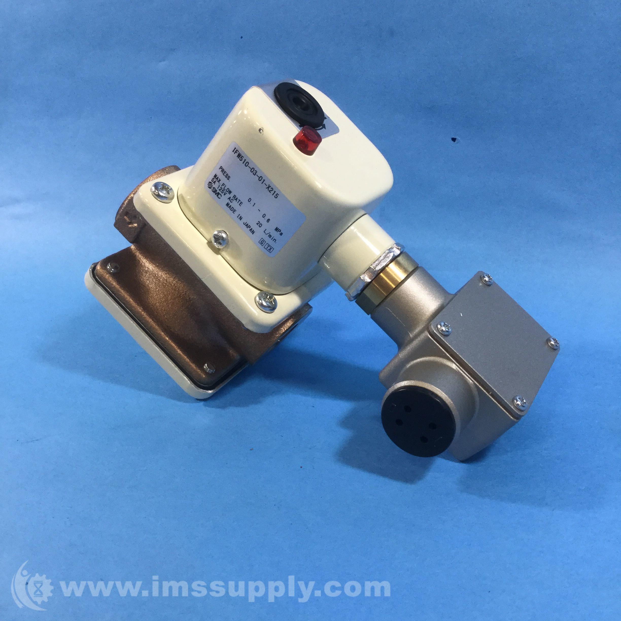 SMC IFW510-03-01-X215 IFW/PFW Flow Switch, 5A, 125VAC - IMS Supply