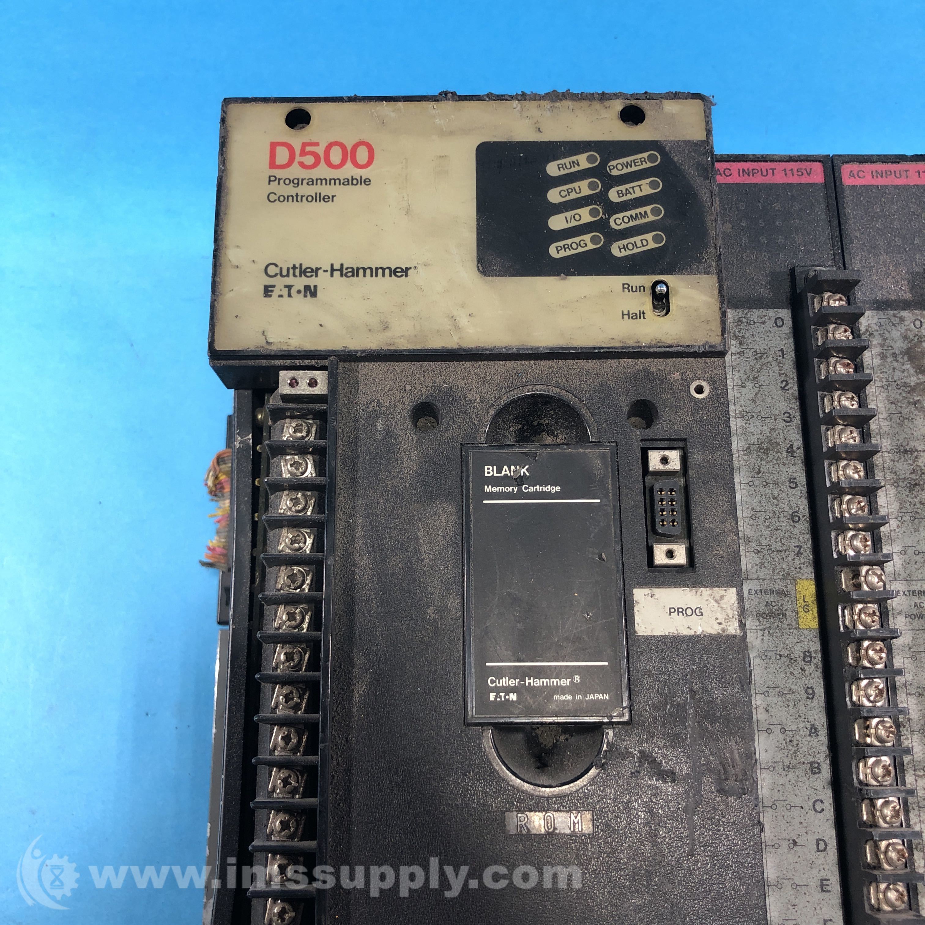 Cutler Hammer D500 CPU 25A Series A1 Programmable Controller - IMS Supply