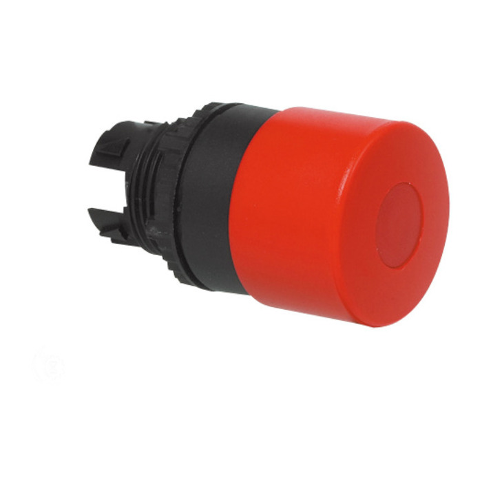 Baco Controls L22DC01-1E10 22mm Red 32mm Mushroom Push-Pull PB - IMS Supply