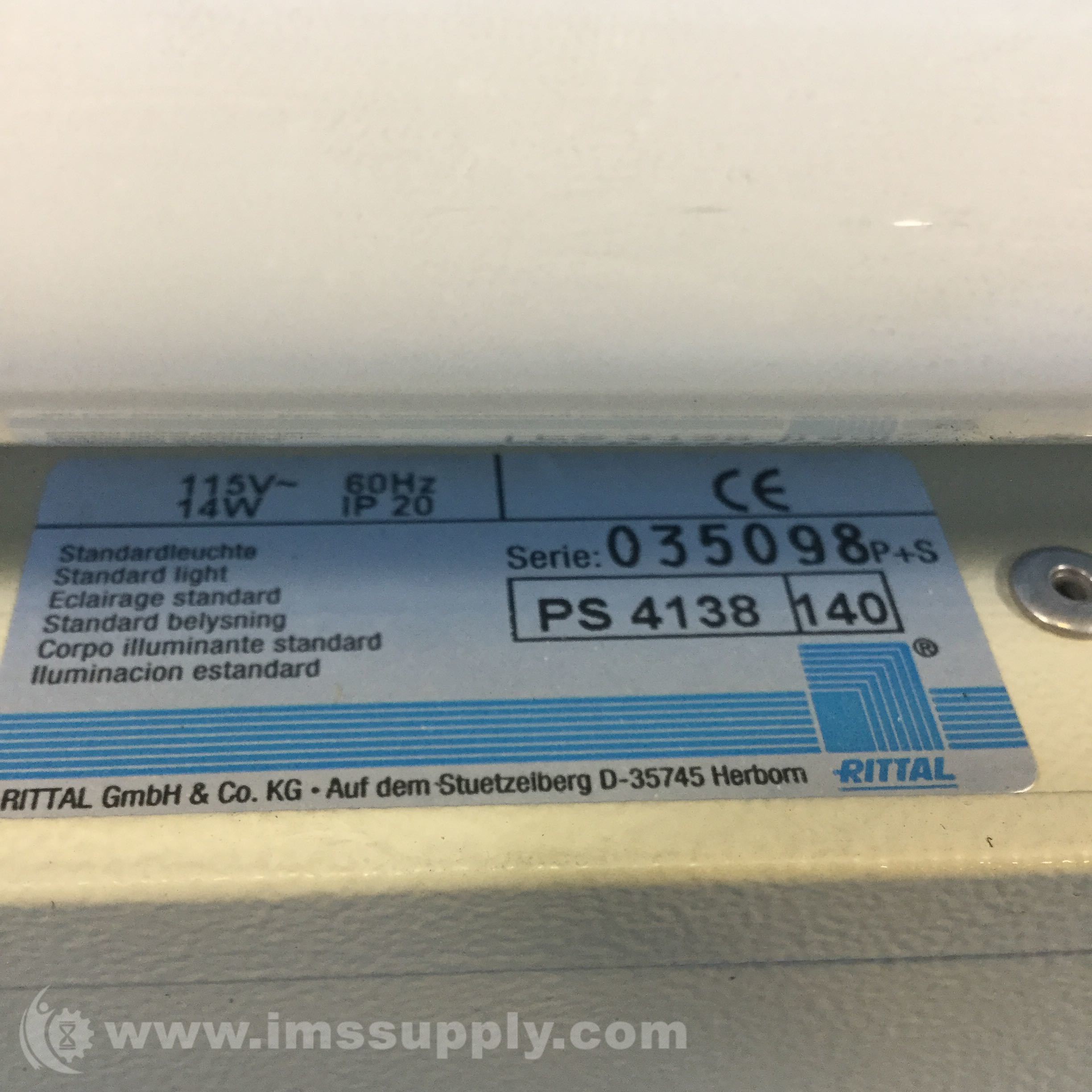 Rittal PS 4138 140 Standard Light - IMS Supply