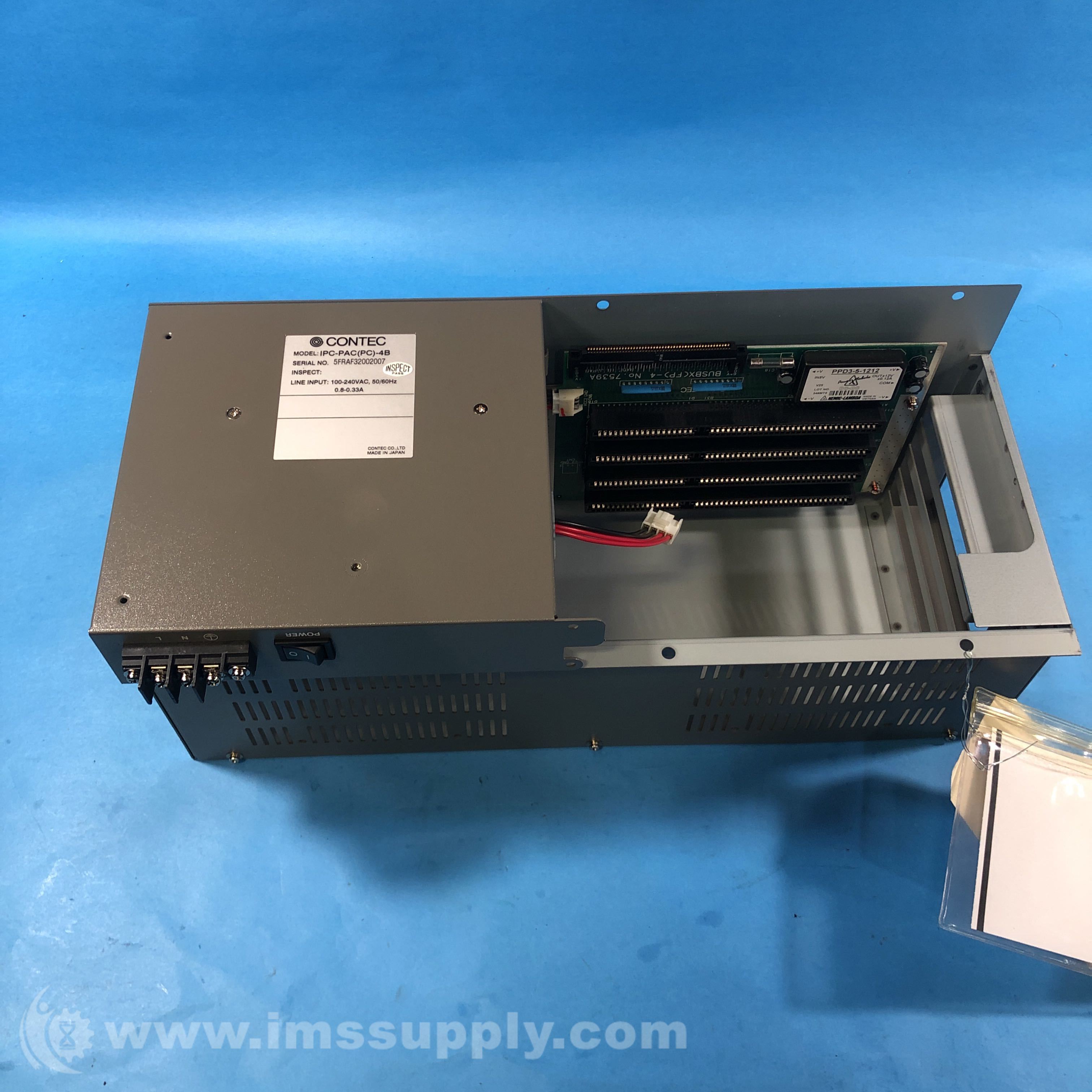 Contec IPC-PAC(PC)-4B Industrial PC Chassis - IMS Supply