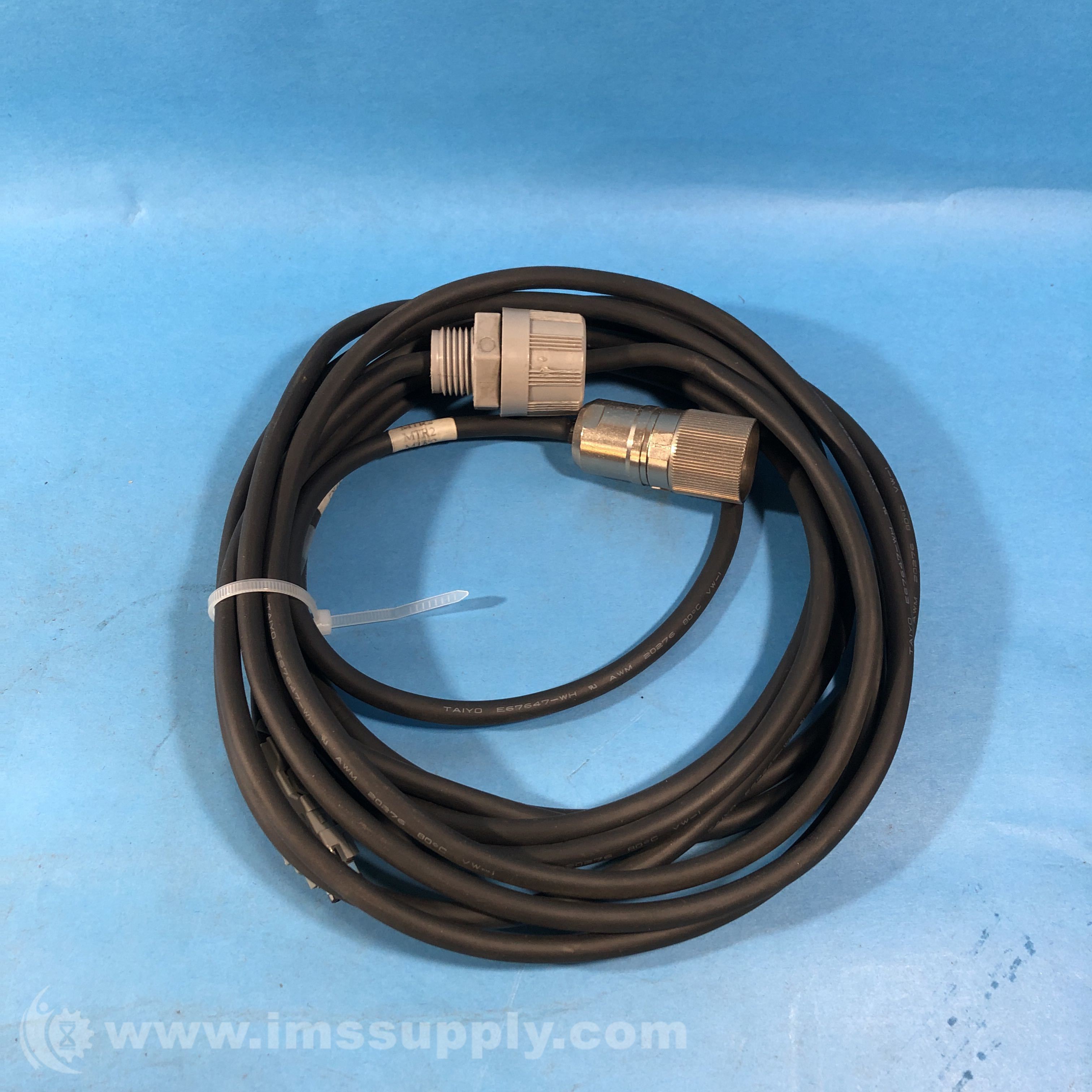 Taiyo E67647-WH 20pin Male to Male Connector Cable - IMS Supply