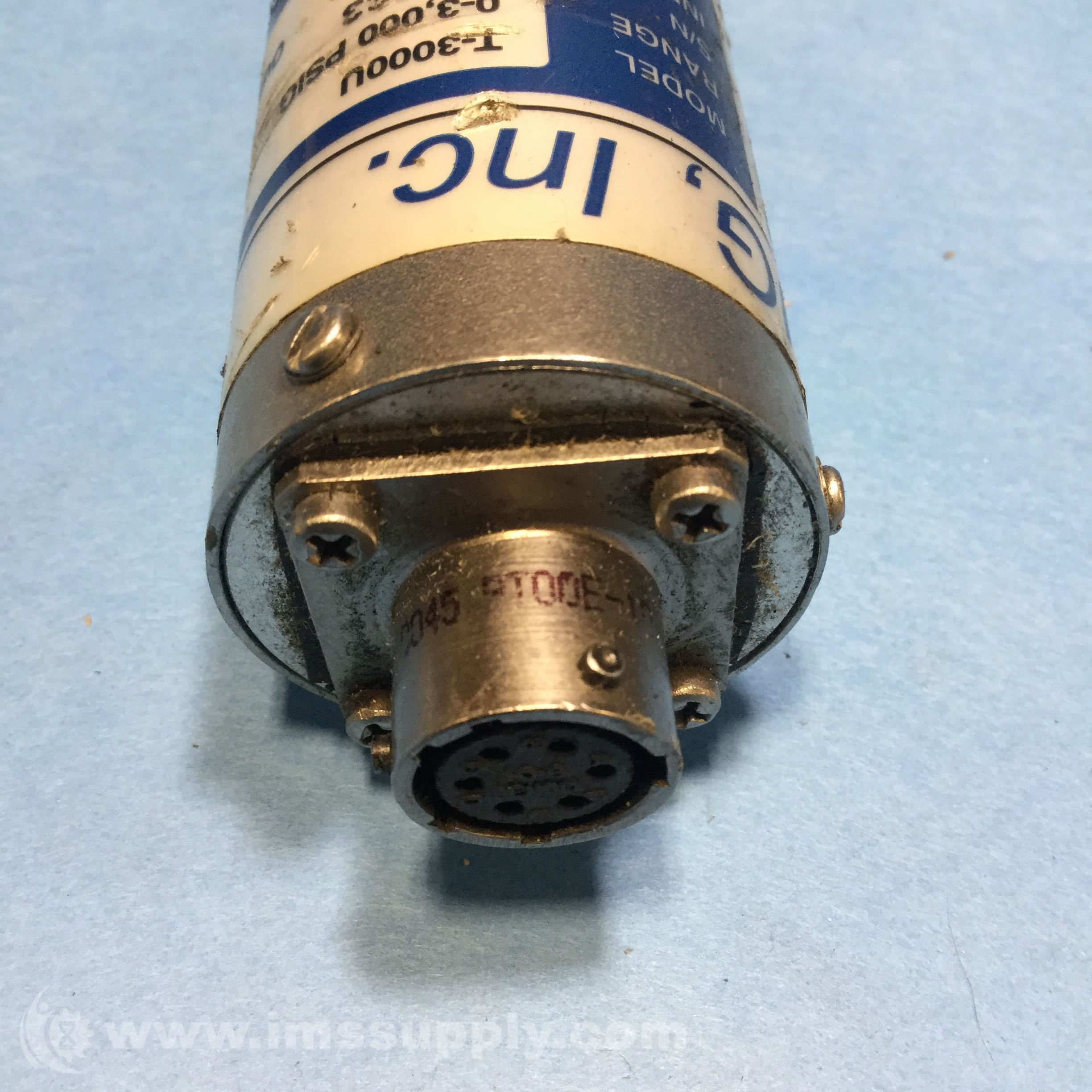 RJG Inc. T-3000U Pressure Sensor Hydraulic 10VDC 0-3000PSI - IMS Supply