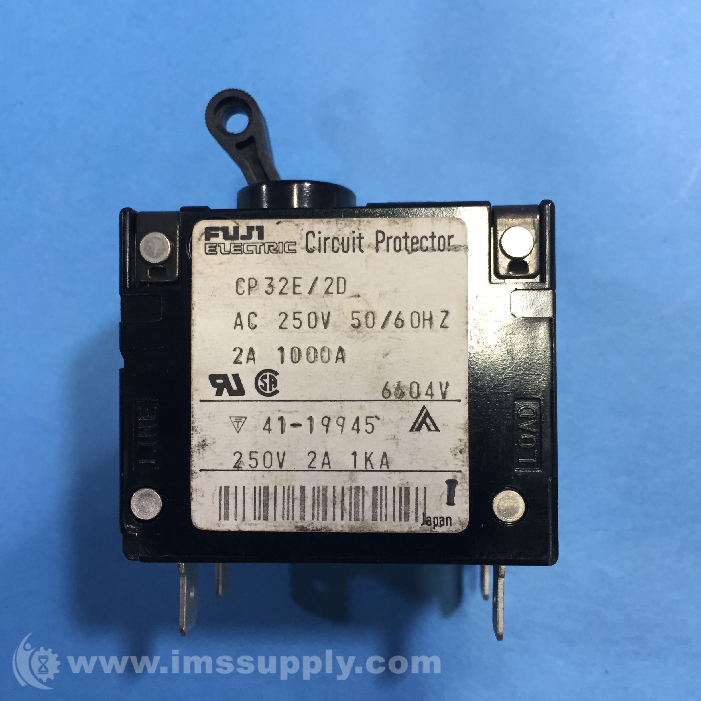 Fuji Electric CP32E/2D Circuit Protector - IMS Supply