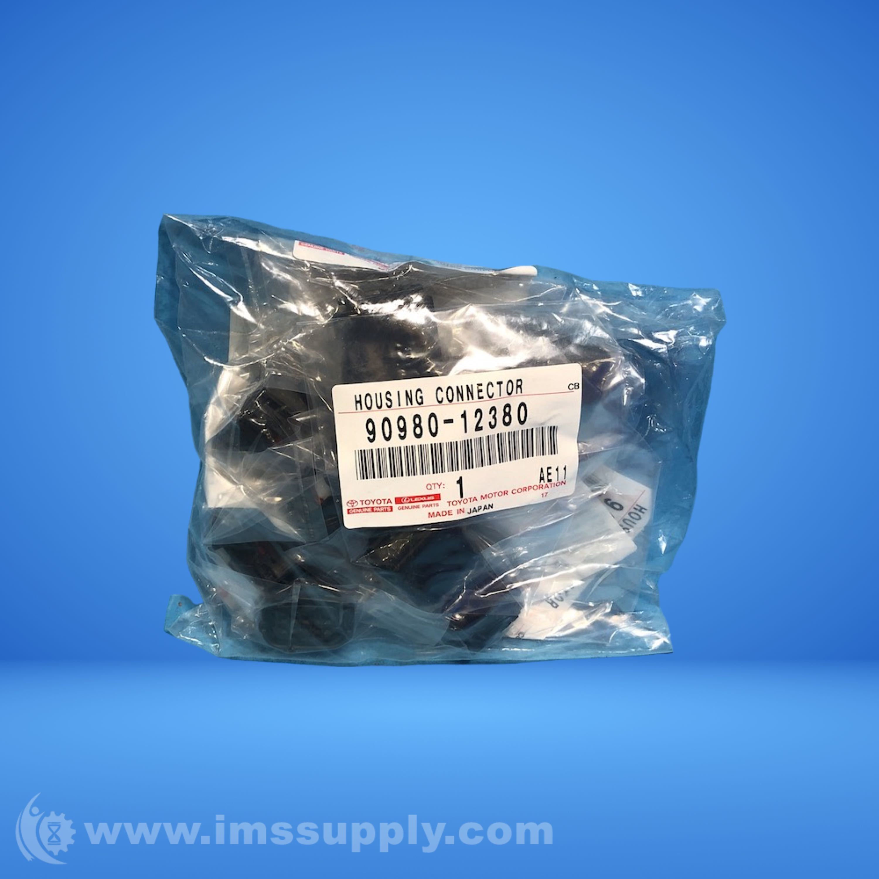 Toyota 90980-12380 Bag of 10 Housing Connectors - IMS Supply