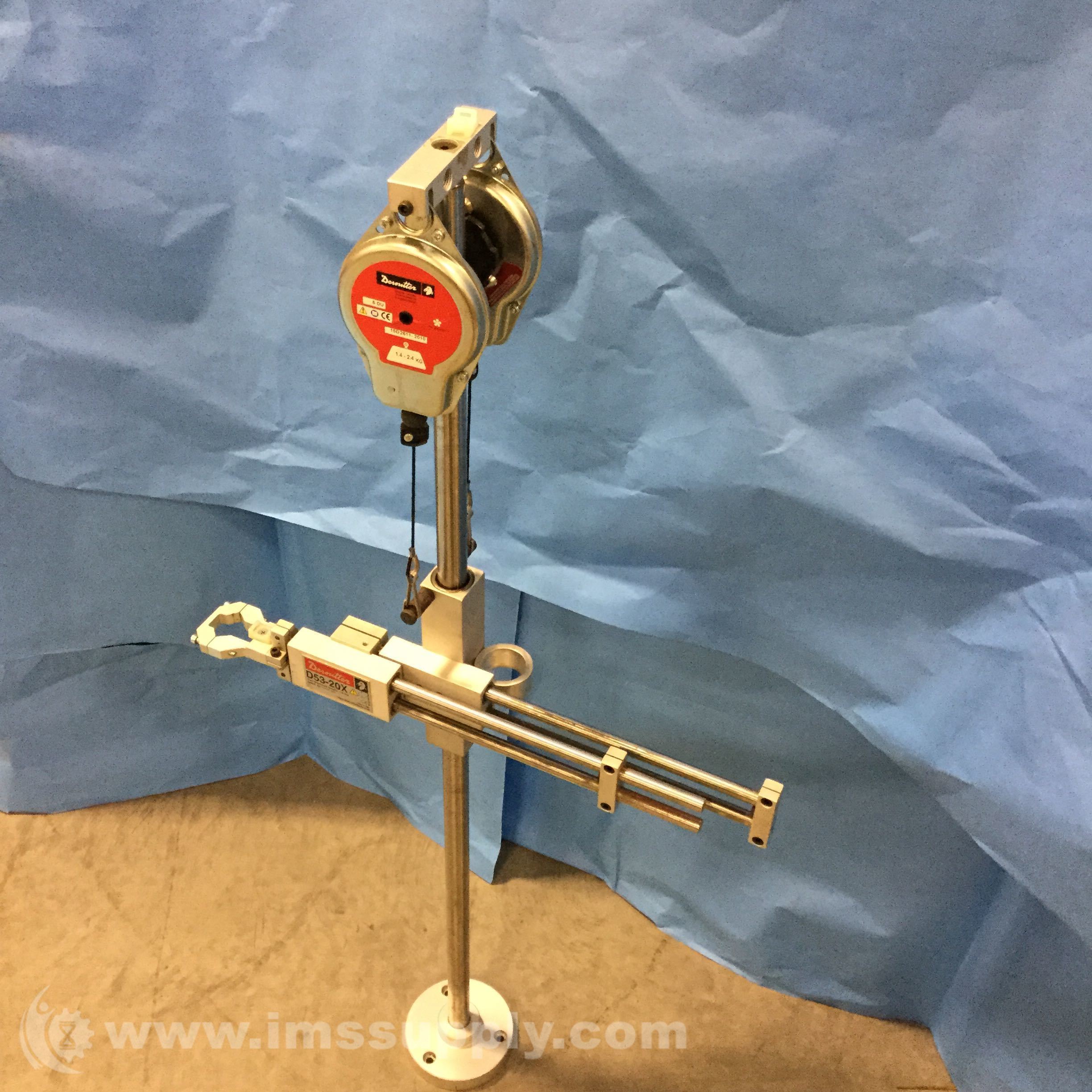 Desoutter D53-20X Linear Torque Reaction Positioning Arm Clamp - IMS Supply