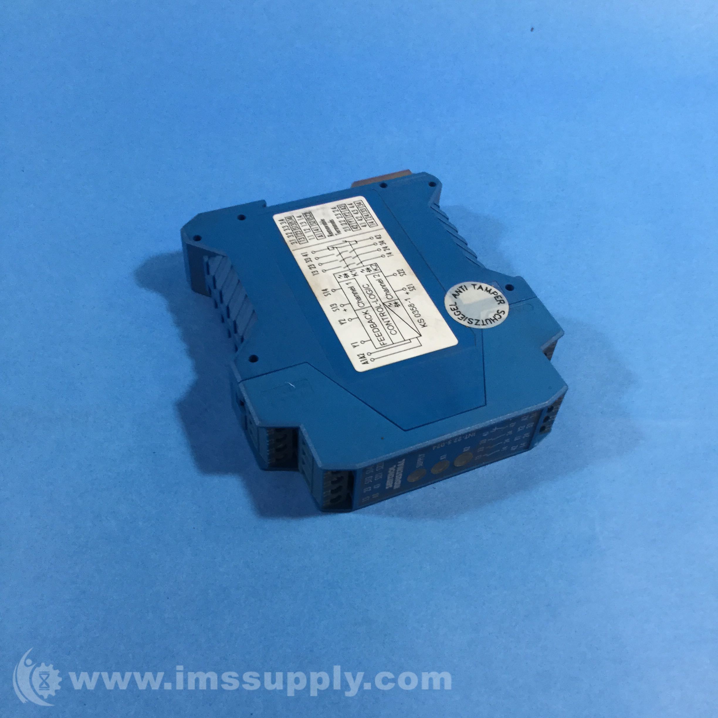 Sentrol Inc INT-22.5-024 Safety Monitor Relay, 24V, 50-60HZ - IMS Supply