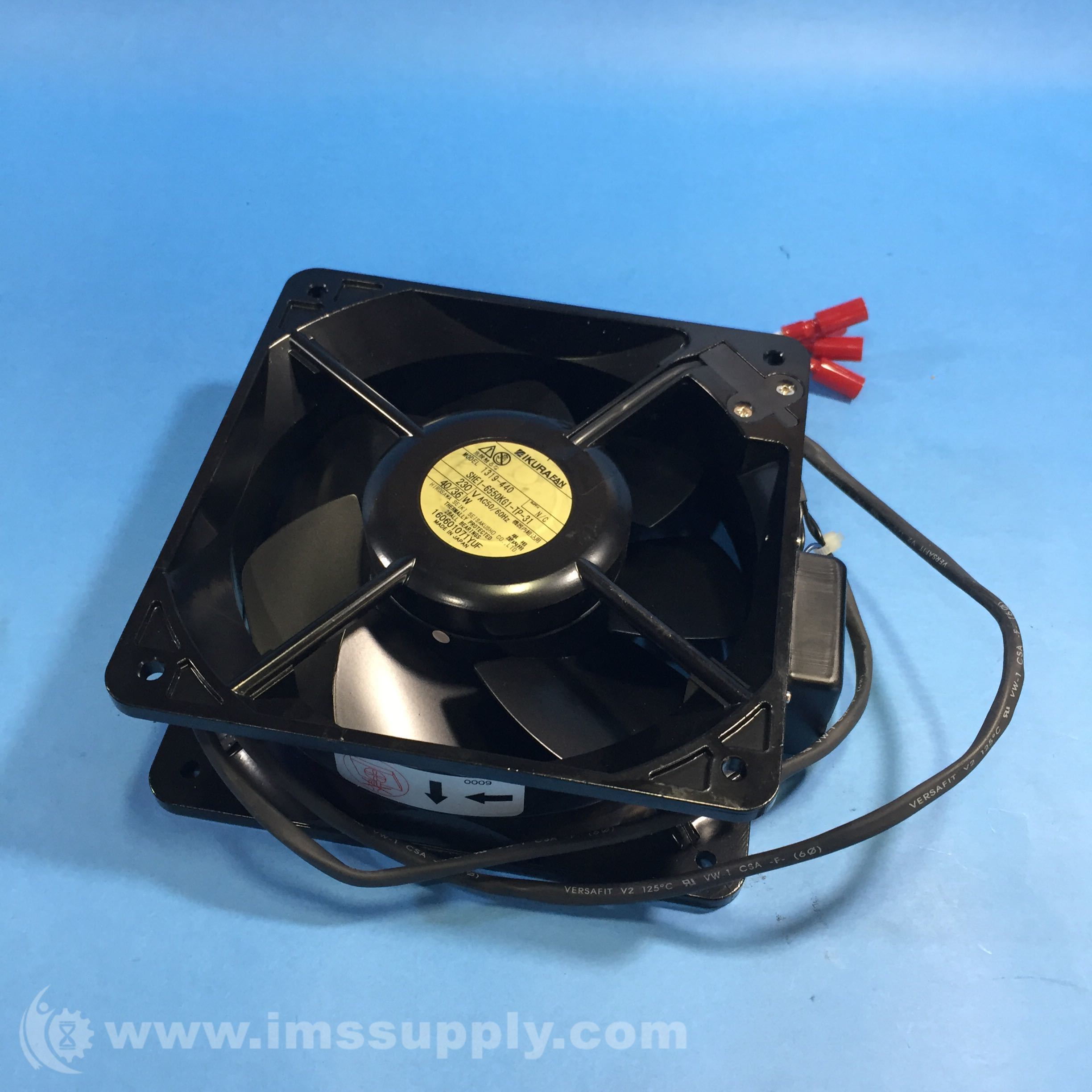 Ikura SHE1-6550KG1-TP-31 Electric Fan with Sensor - IMS Supply