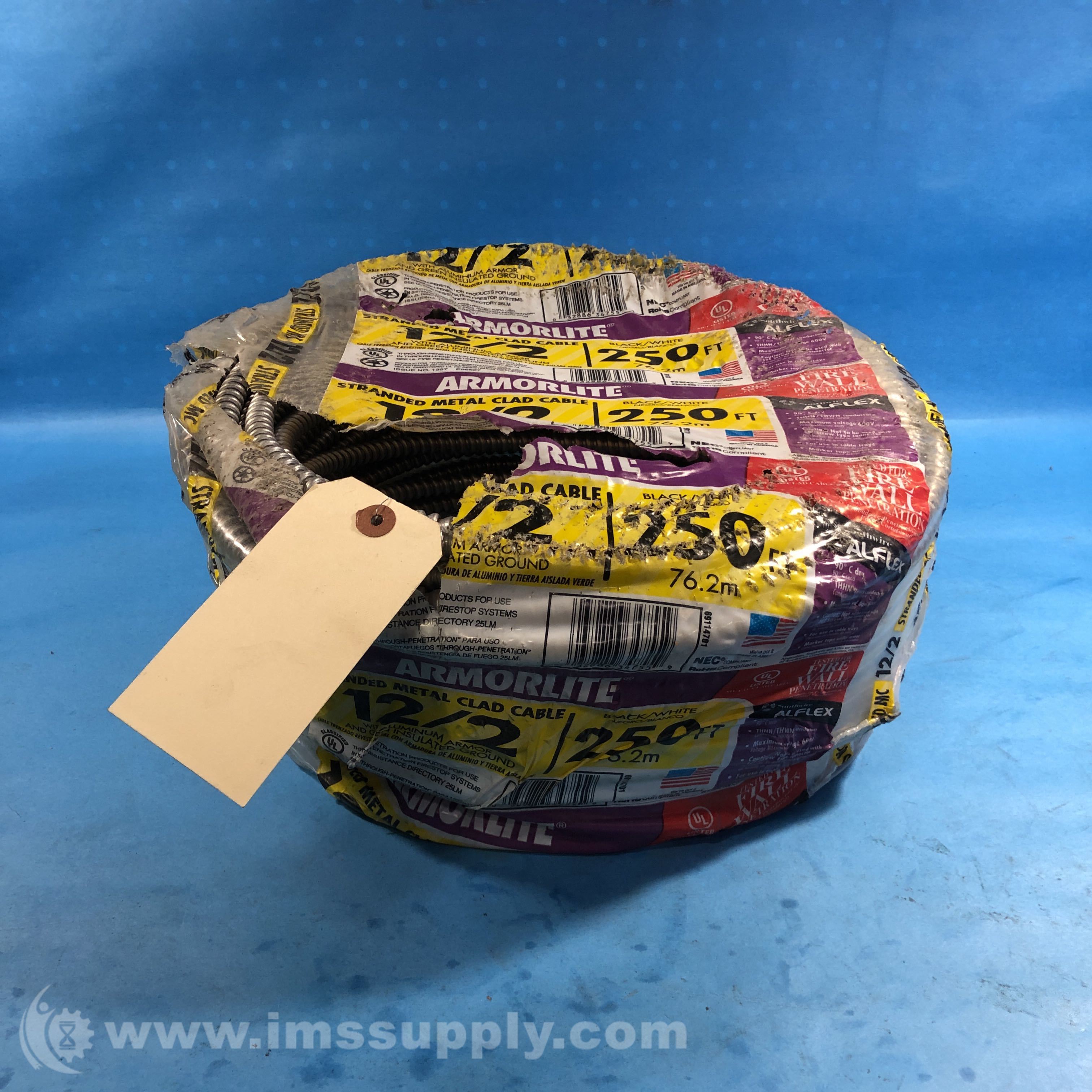 Armorlite MC122STWG 250 Feet Type MC Cable - IMS Supply