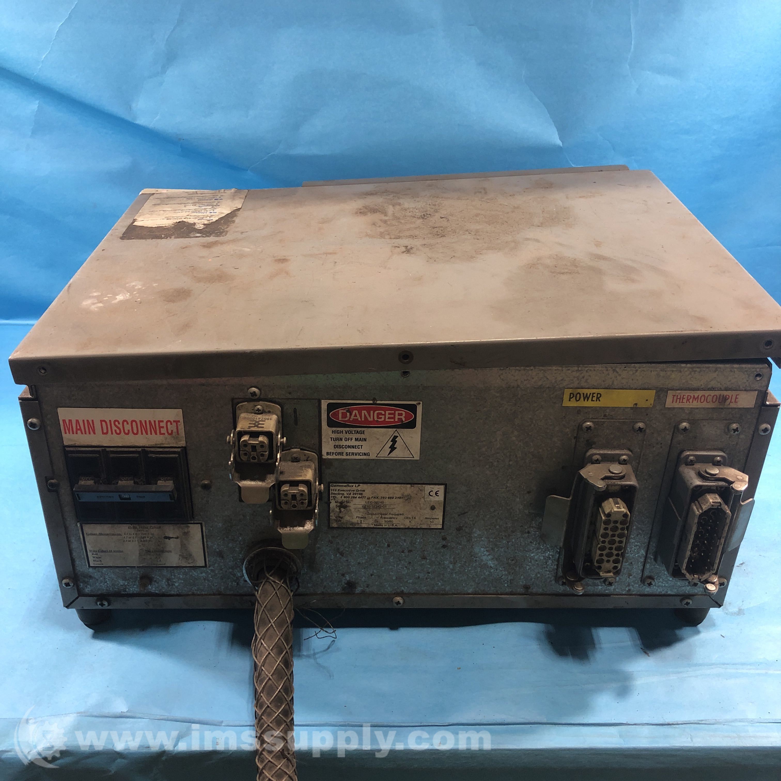 Gammaflux LEC-32242, 6 Zone LEC Injection Machine Controller. - IMS Supply