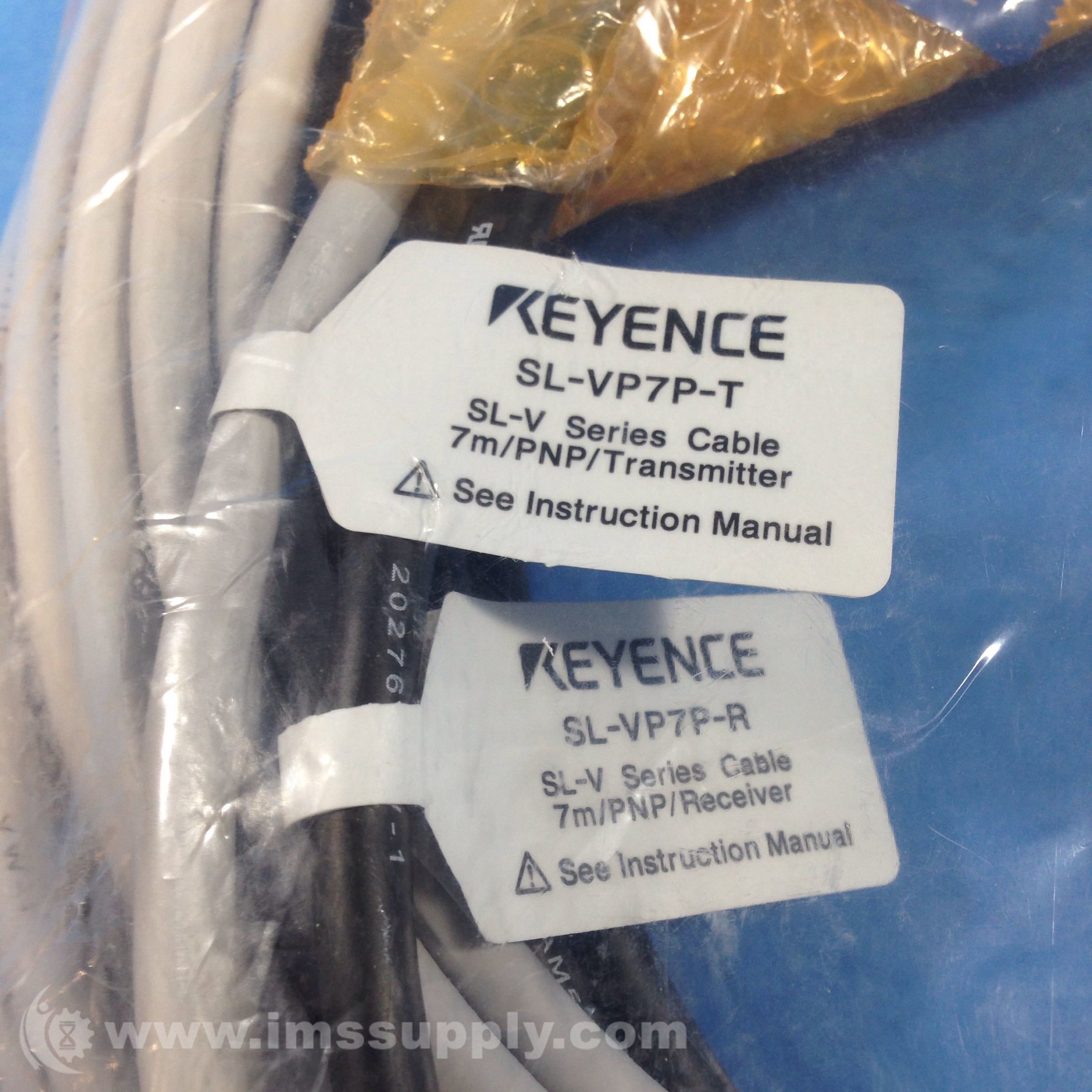 Keyence Corp SL-VP7P Light Curtain Cable - IMS Supply