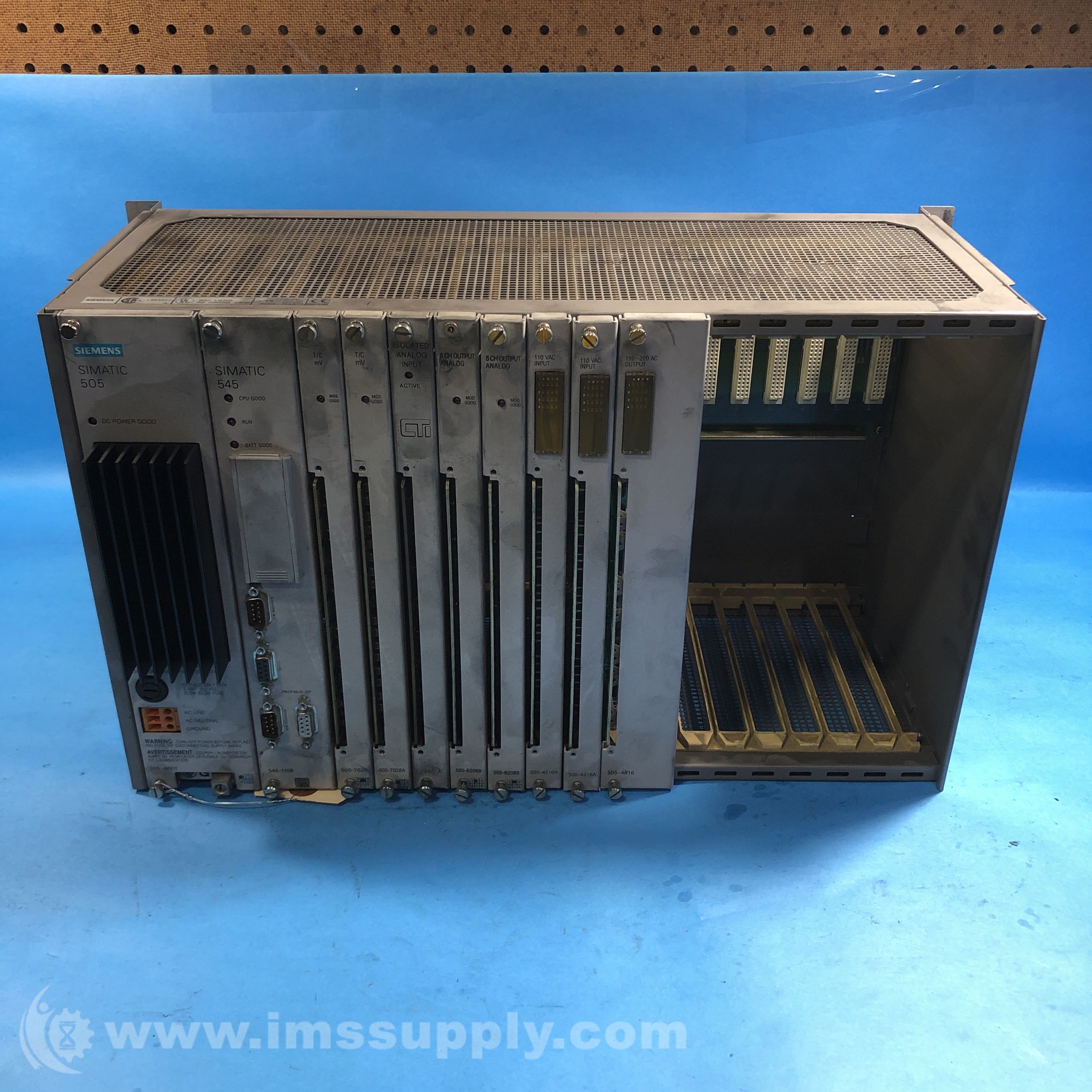 Siemens LR64027 16 Slot PLC Chassis - IMS Supply