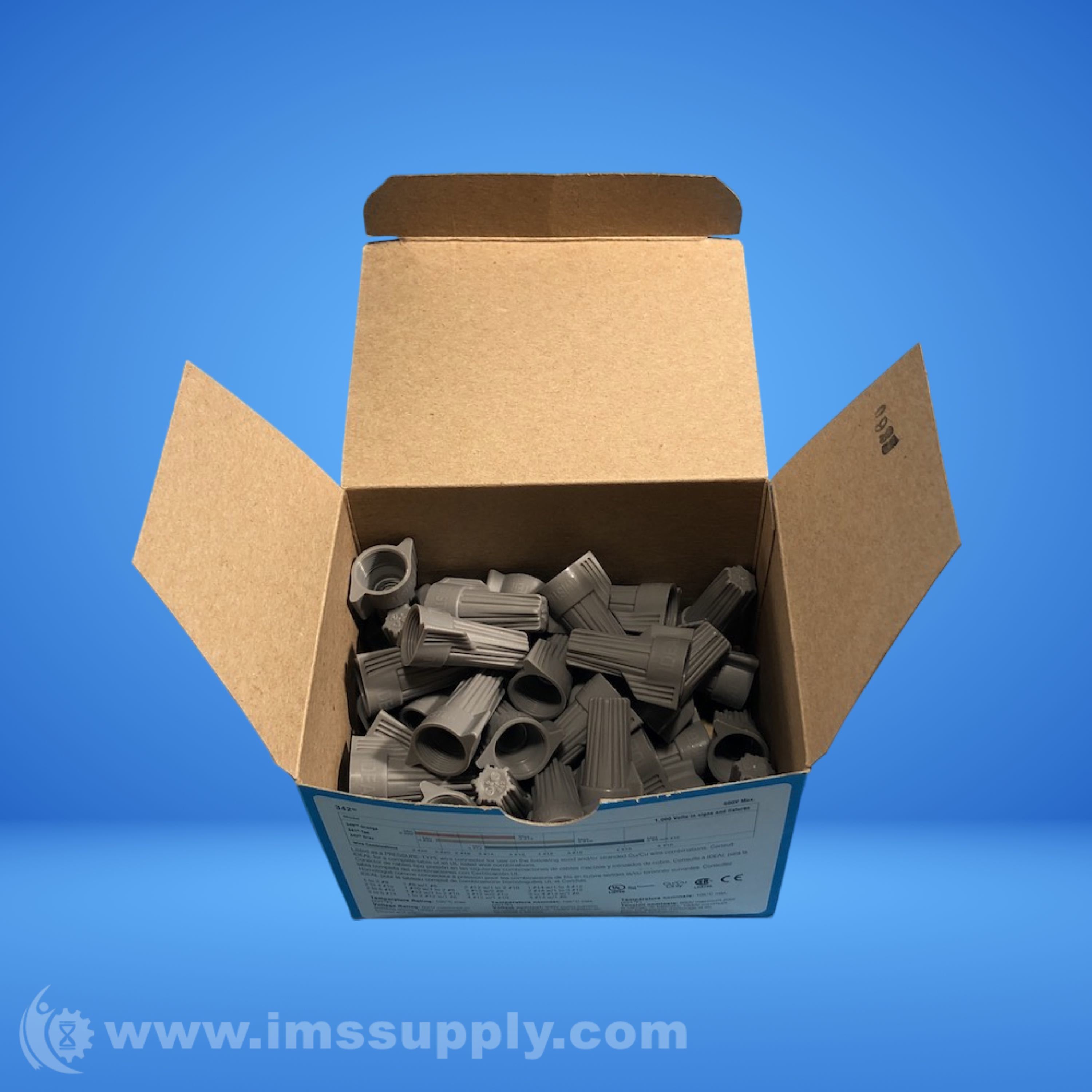 Ideal 30-342 Twist-On Splice Connectors Box of 50 - IMS Supply