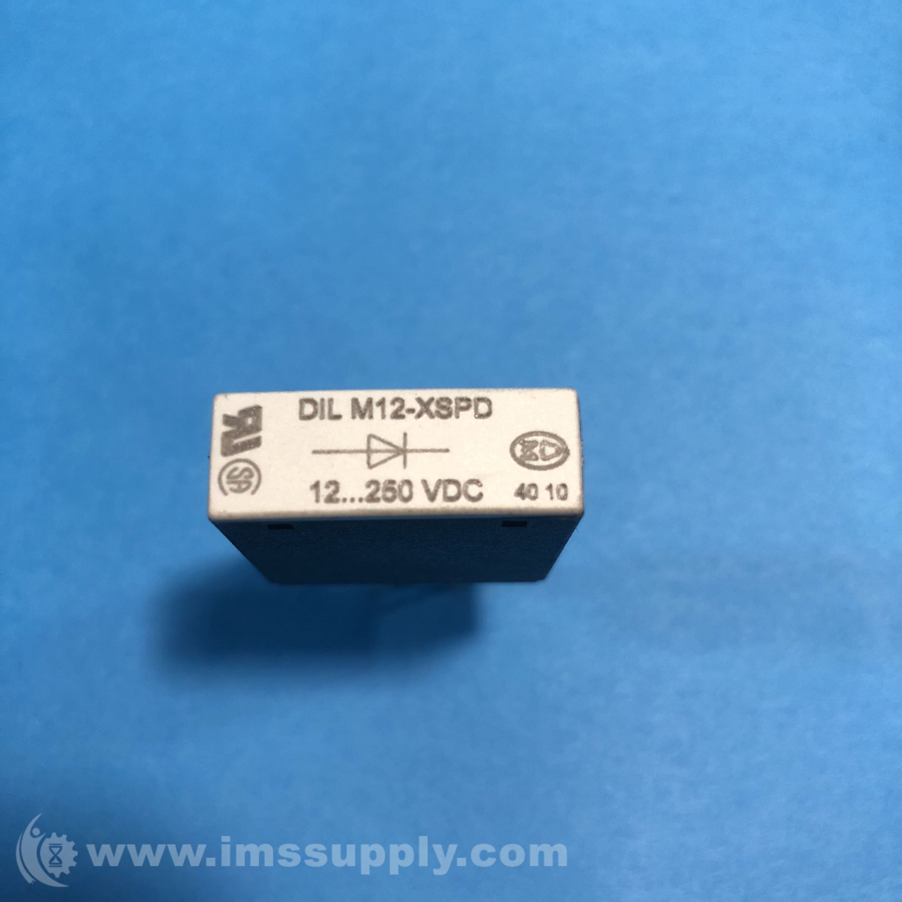 Moeller Electric DIL M12-XSPD Surge Arrestor, Diode Suppressor - IMS Supply