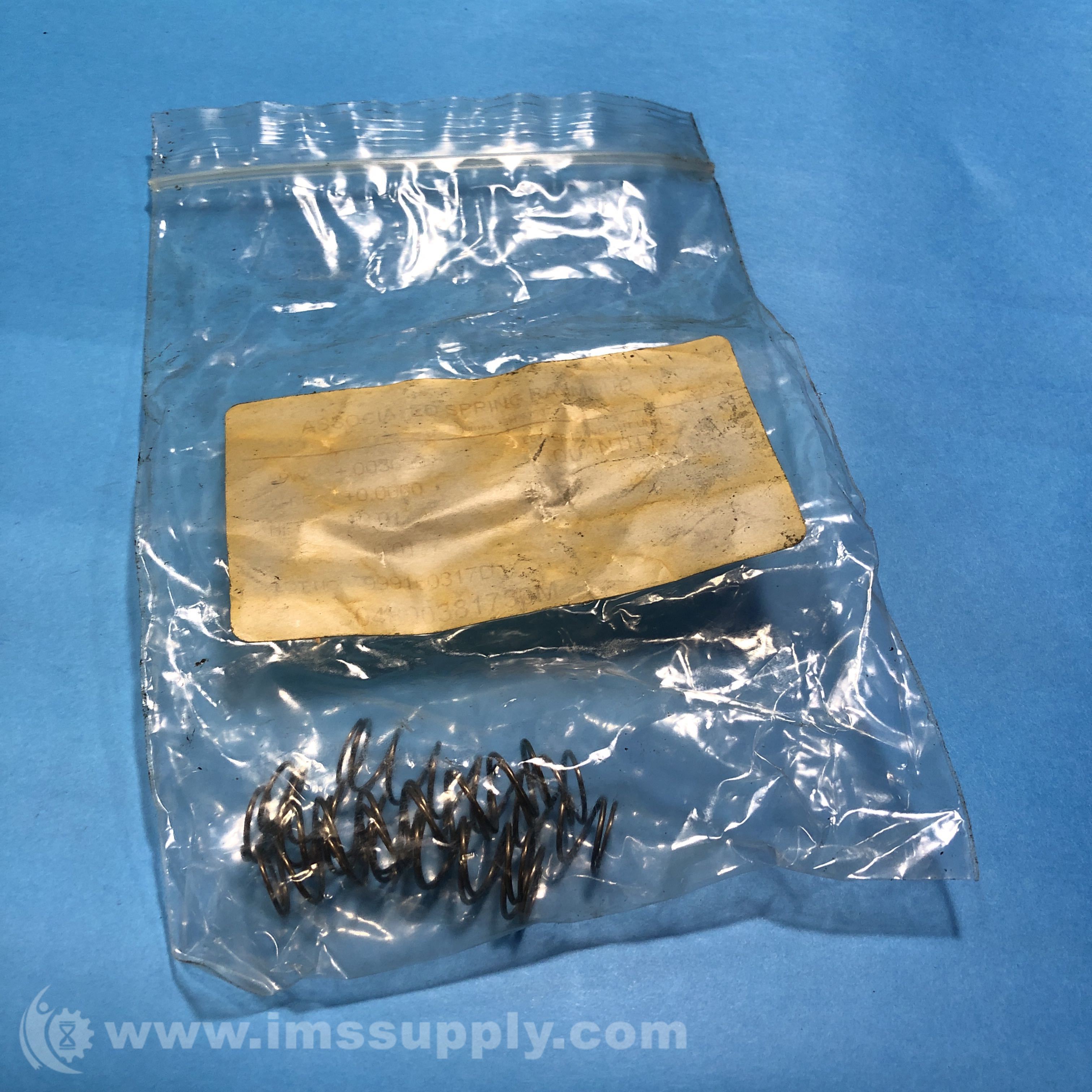 ASSOCIATED SPRING Pack of 4 - IMS Supply