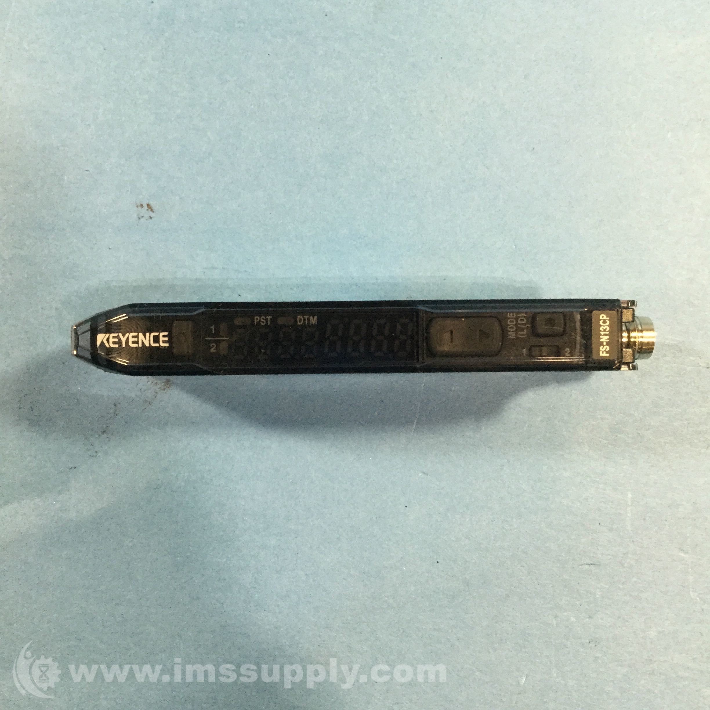 Keyence FS-N13CP Fiber Amplifier, M8 Connector Type, Main Unit - IMS Supply
