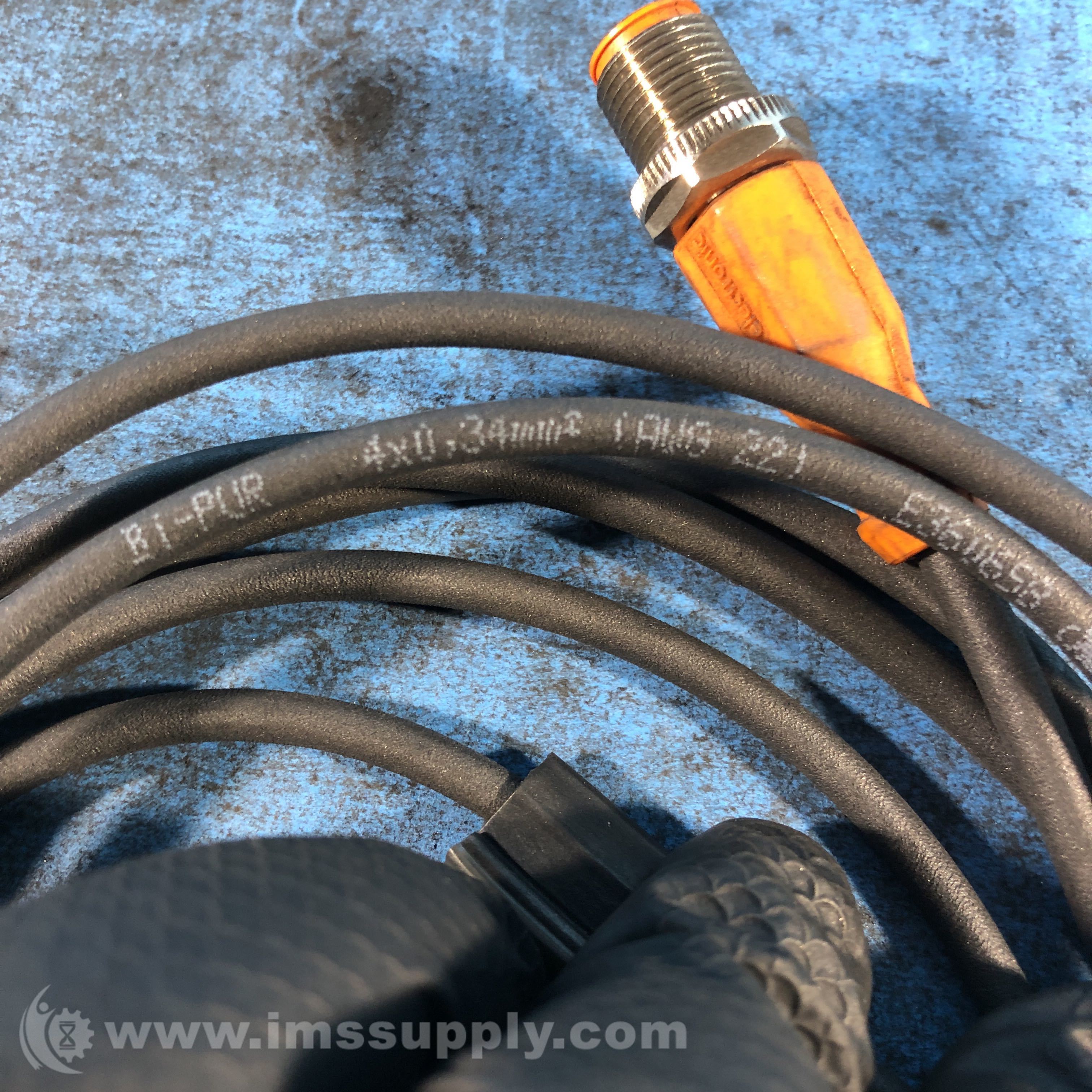 Ifm Sensor Cordset, B1-PURE, 4x0.34 mm2 (AWG 22) - IMS Supply