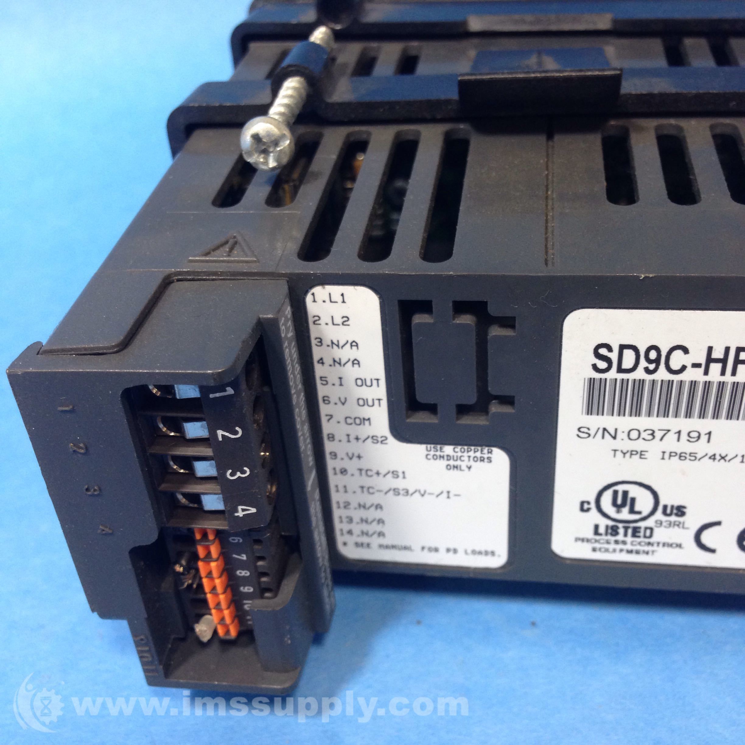 Watlow SD9C-HFAA-AARG Temperature Controller - IMS Supply