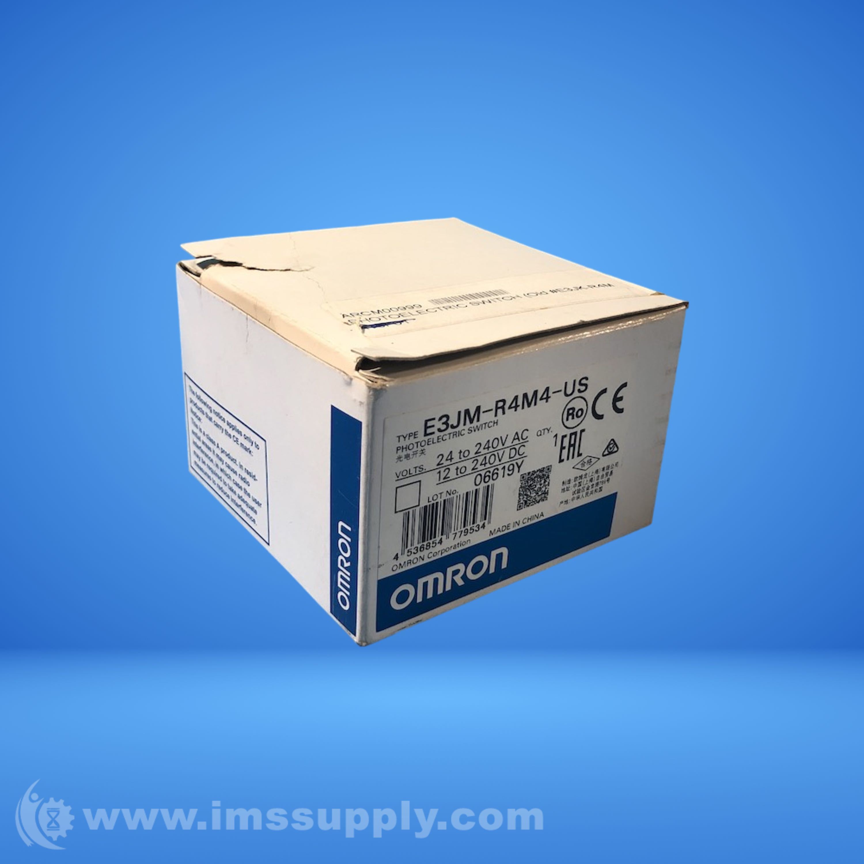 Omron E3JM-R4M4-US - IMS Supply