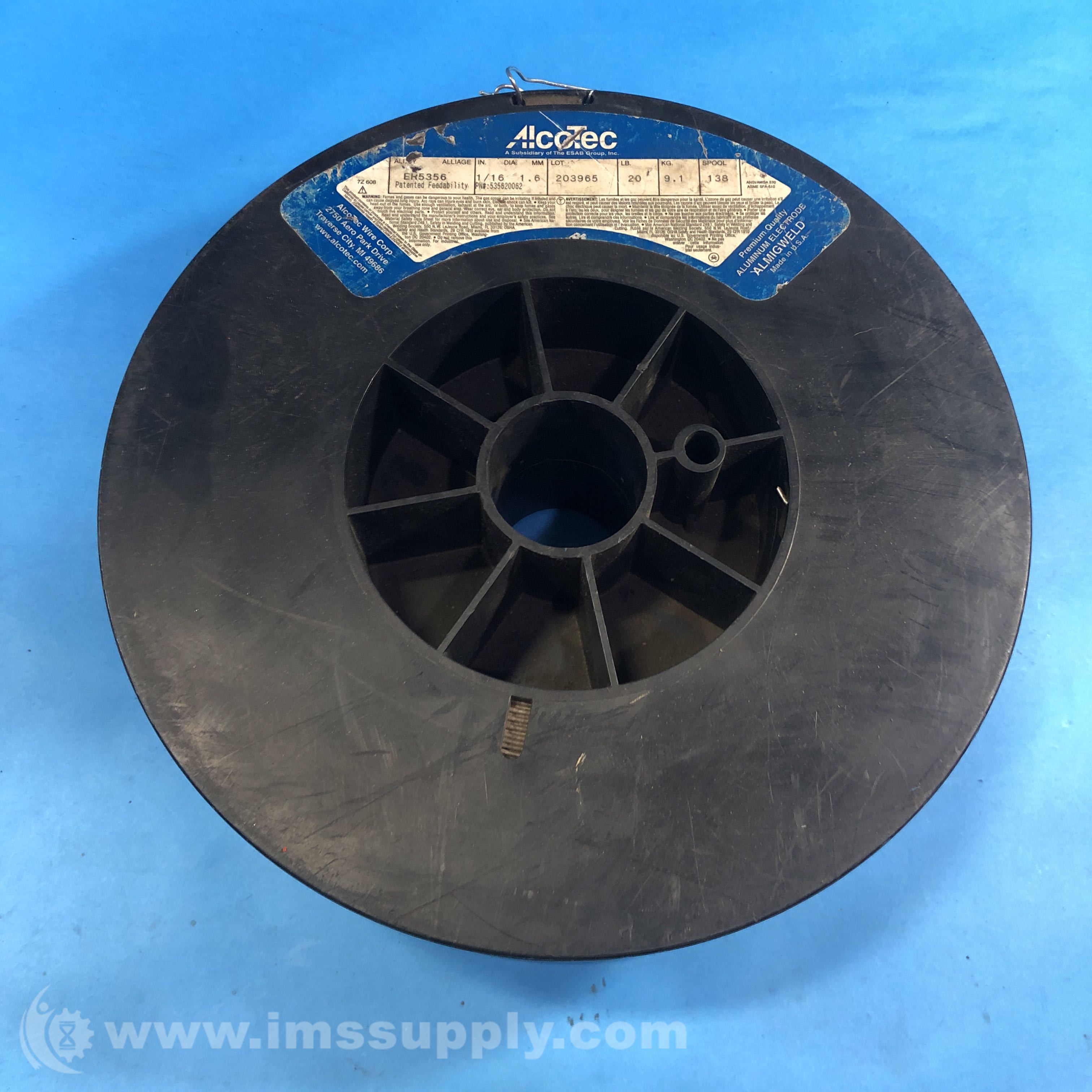 Alco Tec Wire ER5356 Welding Wire: Aluminum - IMS Supply