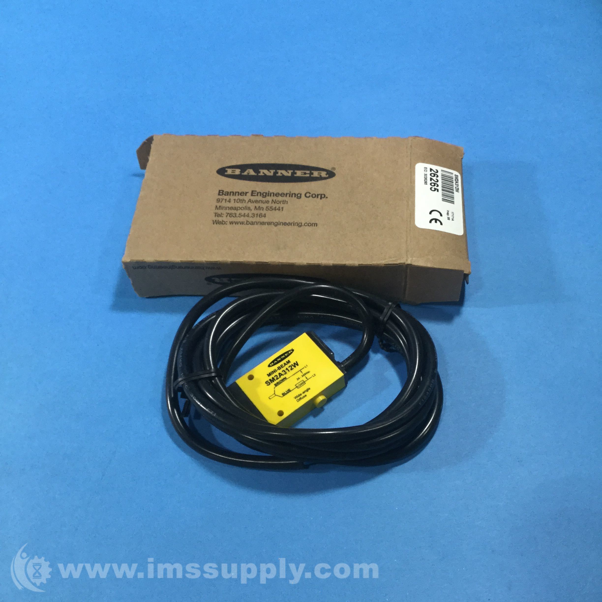 Banner Engineering Corp. SM2A312W Photoelectric Sensor - IMS Supply