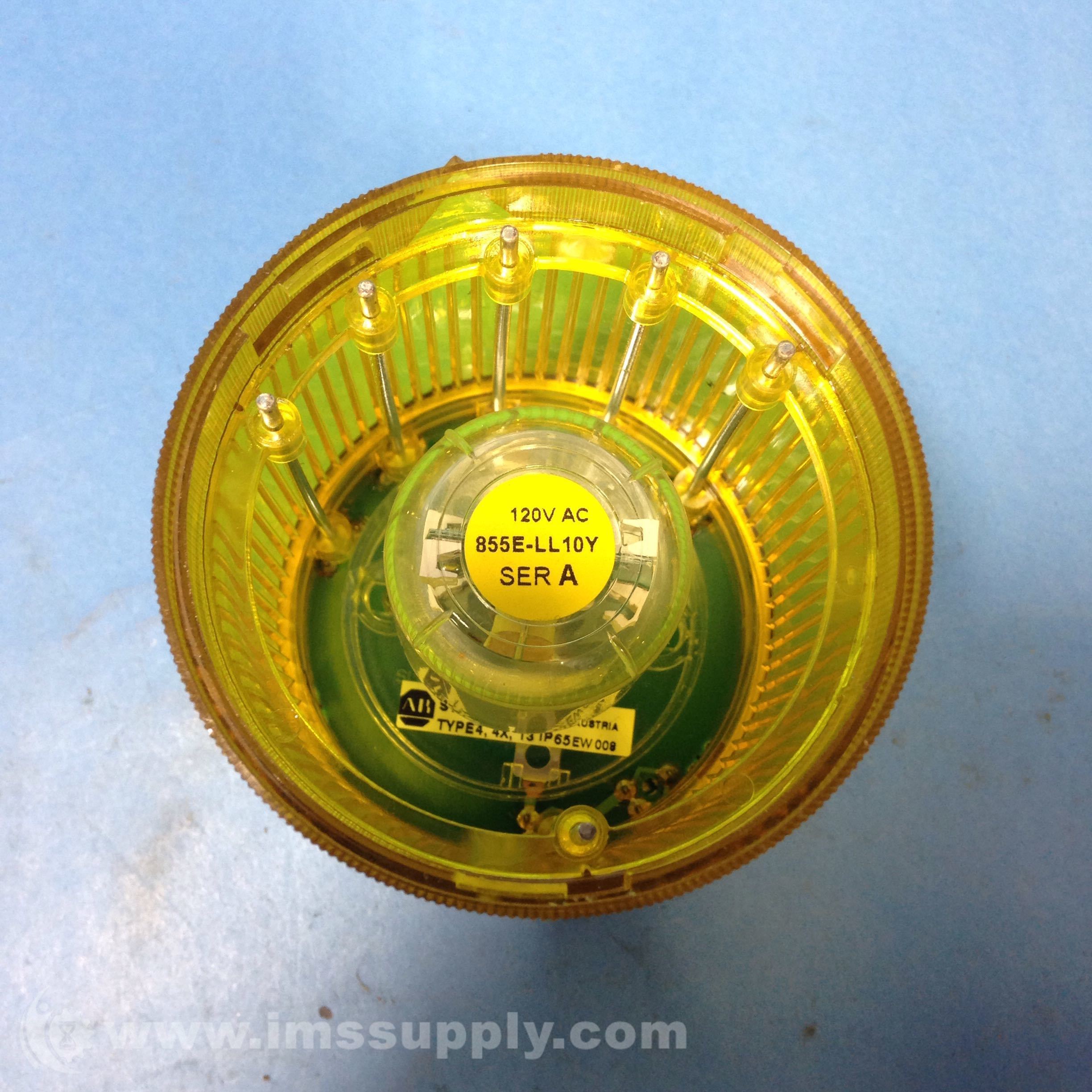 Allen Bradley 855T-B10TL8 Stack Light - IMS Supply
