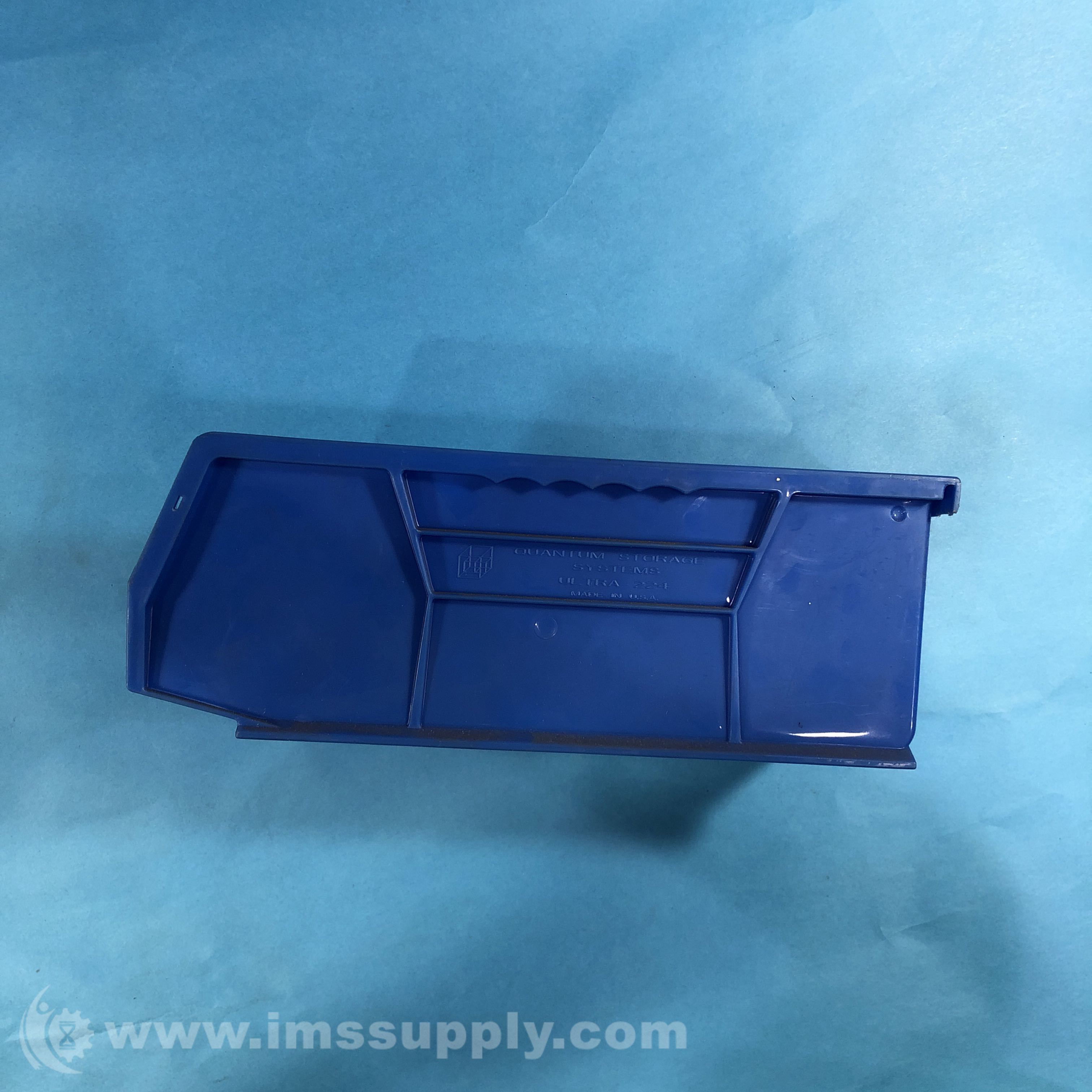 Quantum Storage Systems ULTRA224 Blue Ultra Stack and Hang Bin - IMS Supply