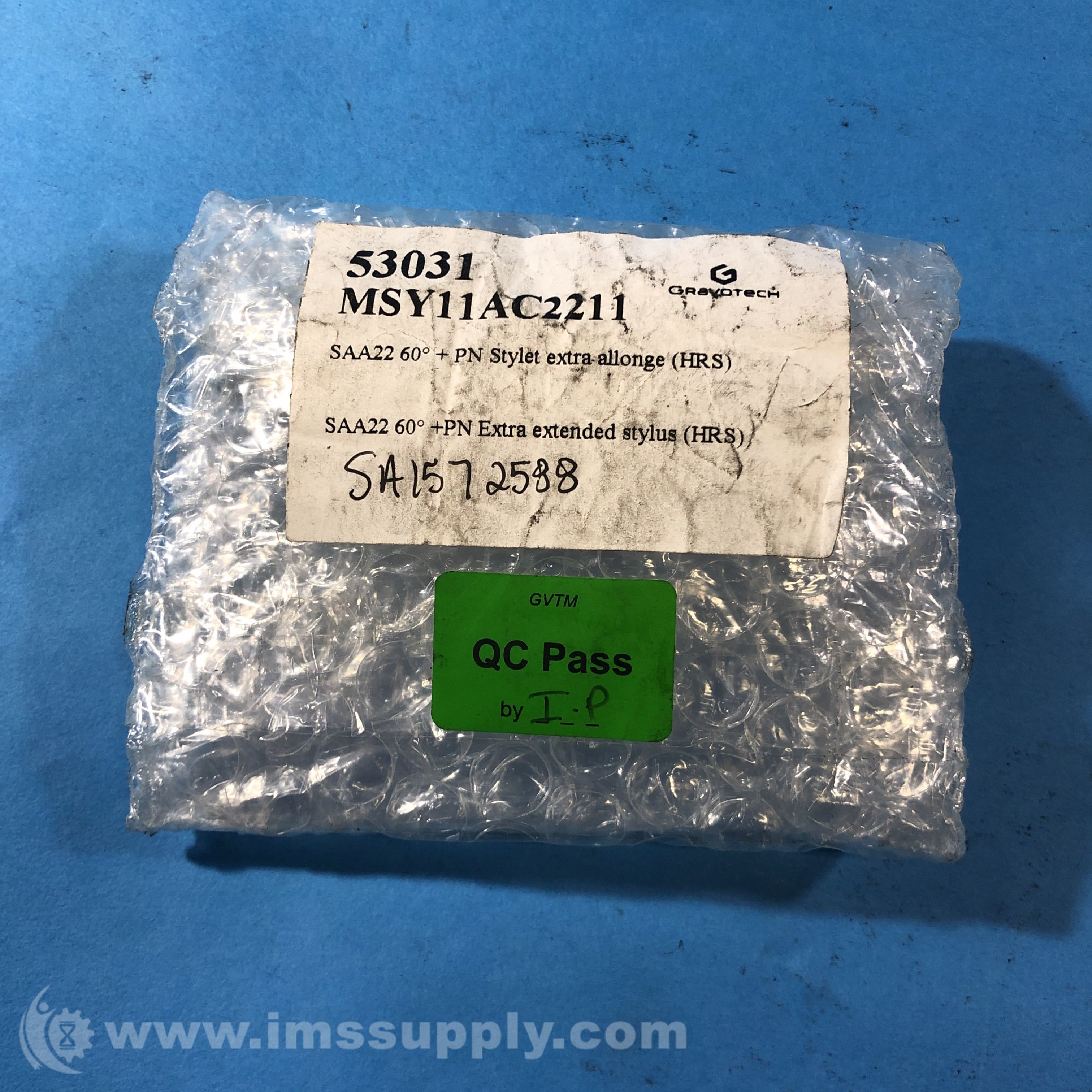 Gravotech, Inc. SAA22 60 Degree Extra Extended Stylus - IMS Supply