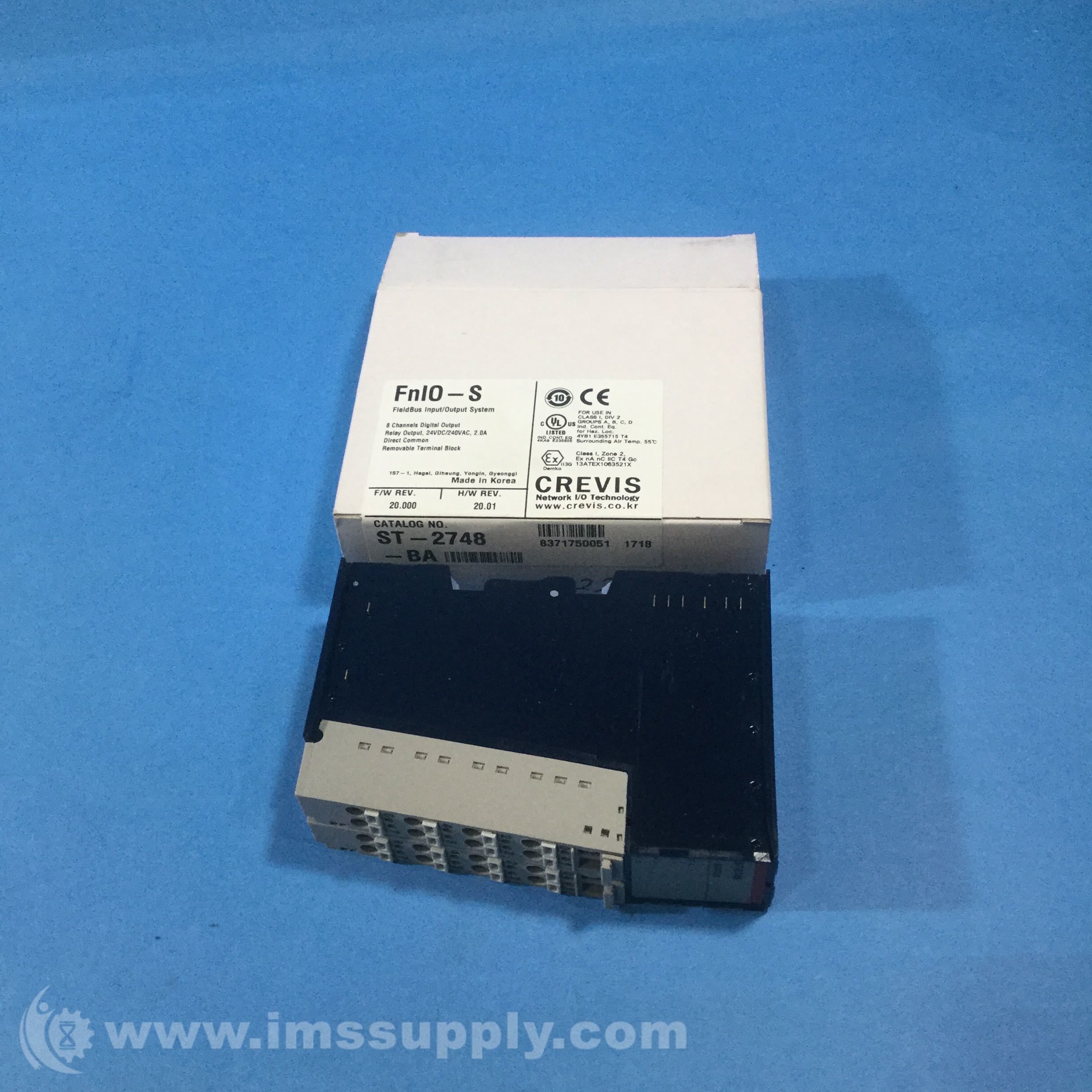 Crevis ST-2748 Expansion Module, 8 Channel Digital Output - IMS Supply