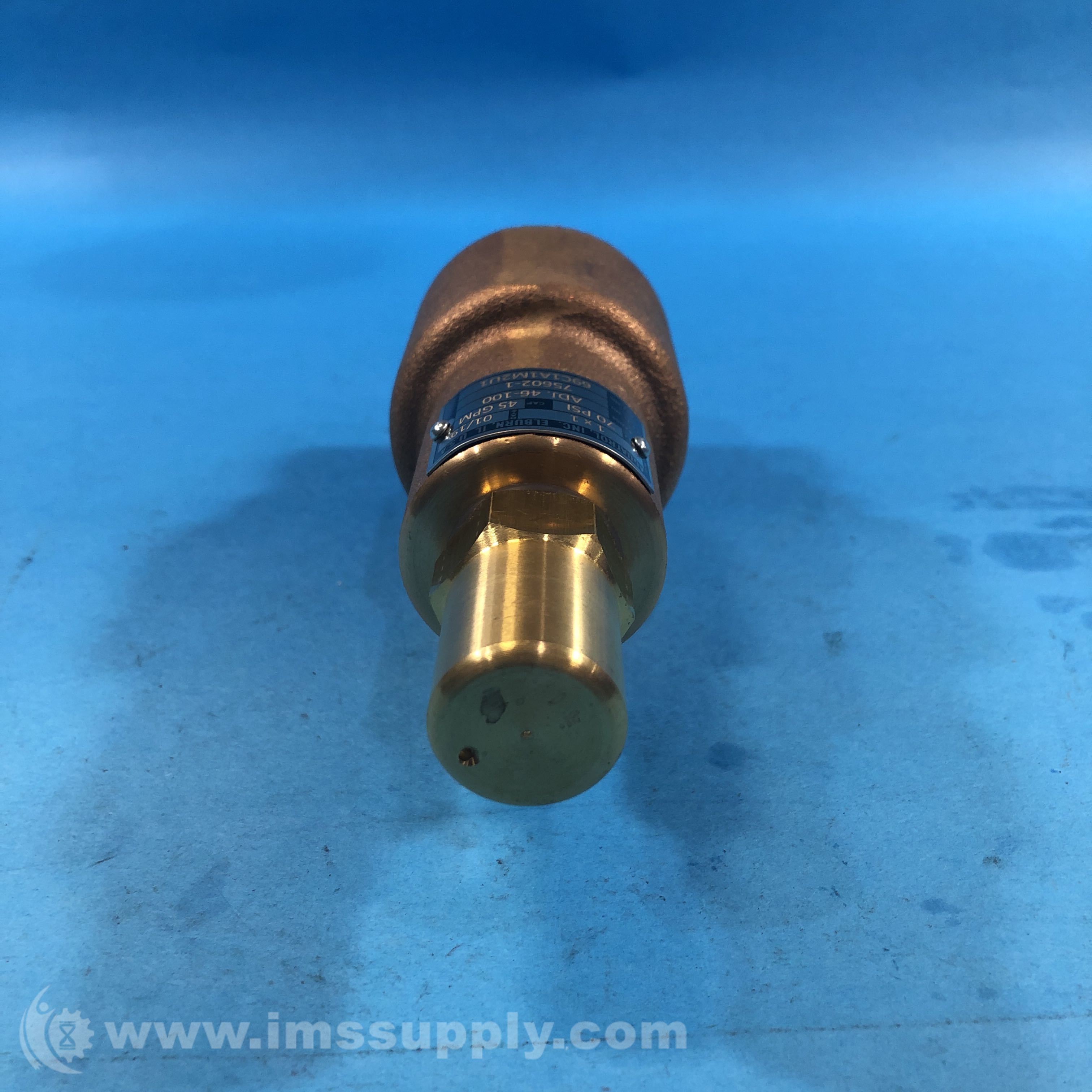 Aquatrol 69C1A1M2U1 Threaded Relief Valve 70PSI - IMS Supply