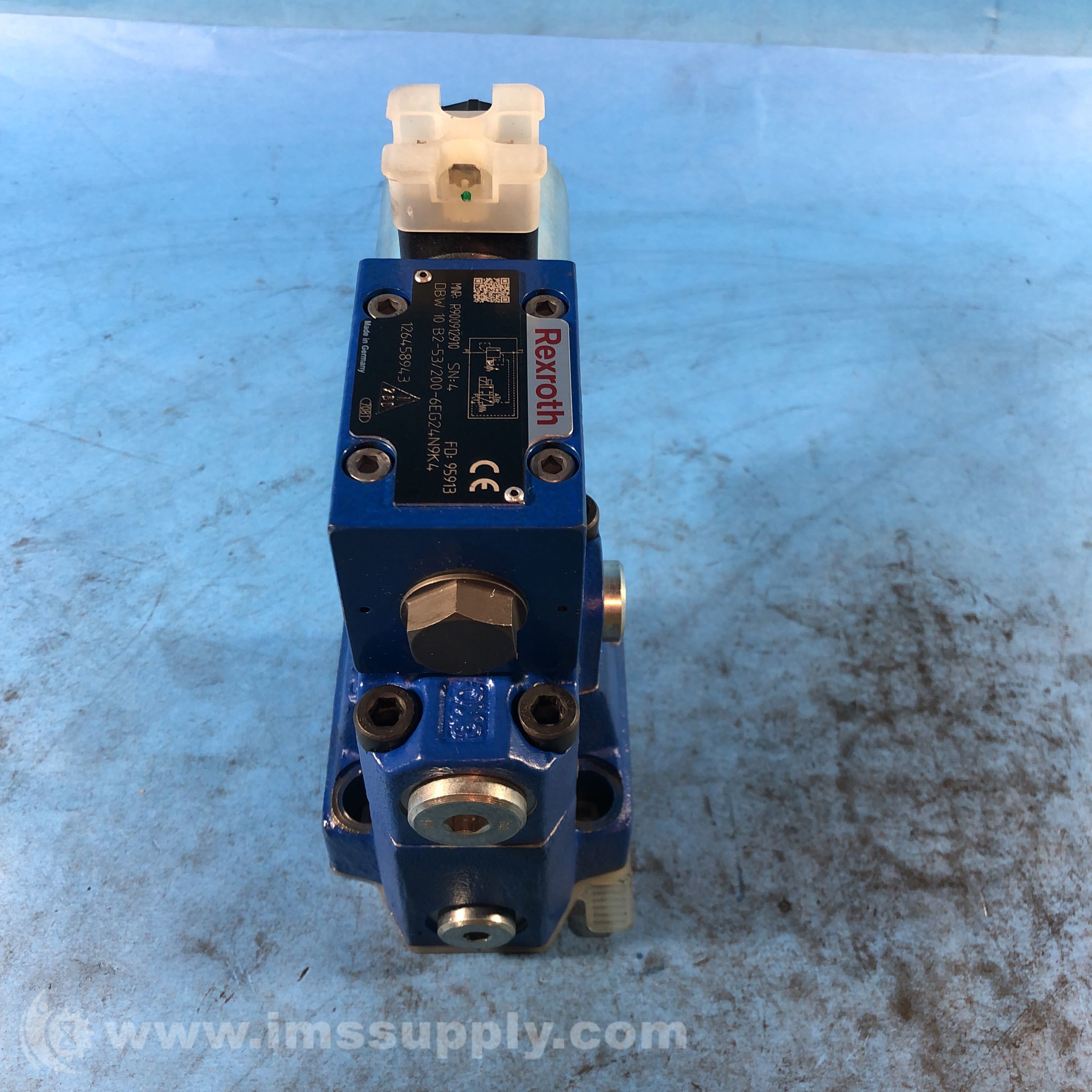 Rexroth DBW 10 B2-53/200-6EG24N9K4 Pressure Relief Valve - IMS Supply