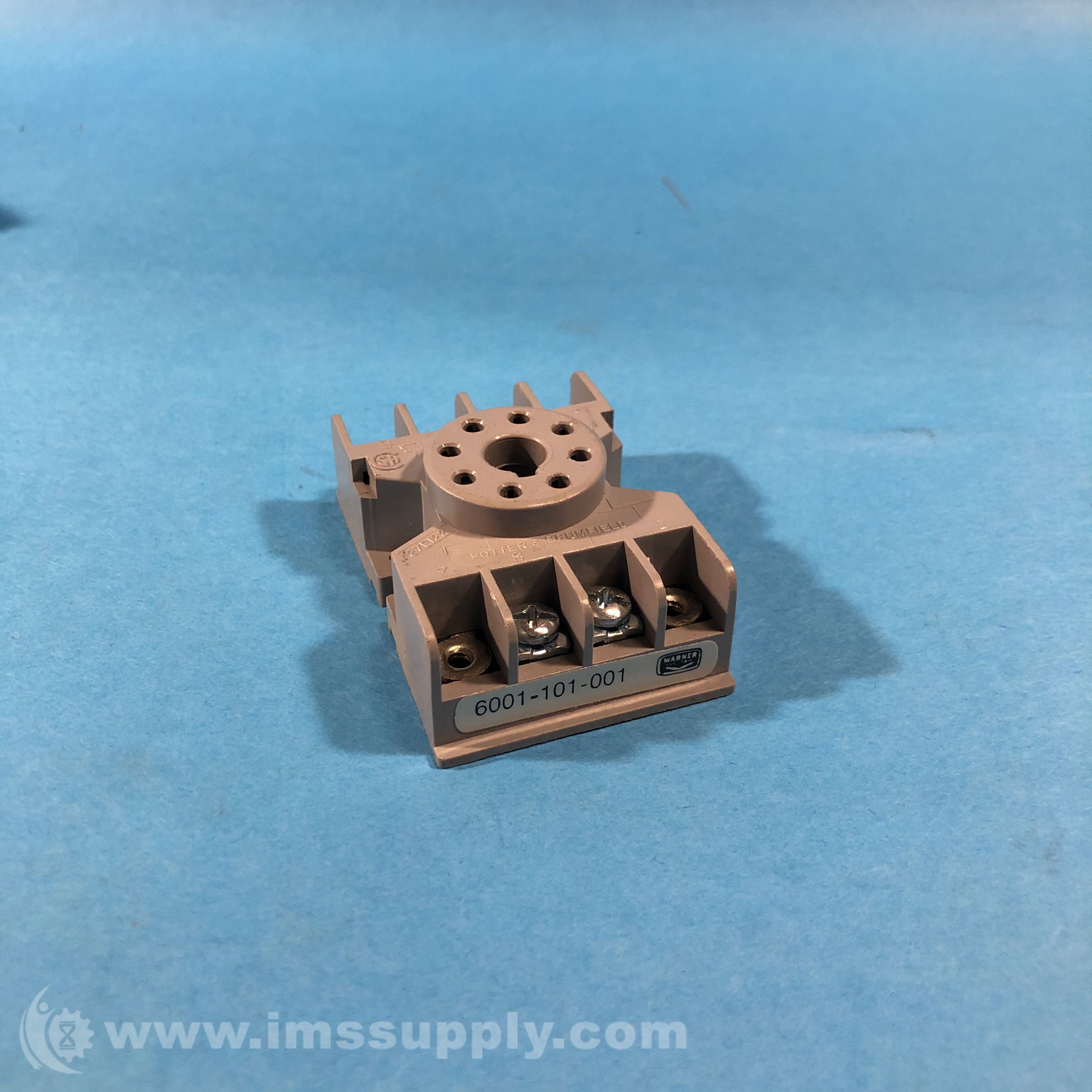 Warner 6001-101-001 Octal Socket - IMS Supply