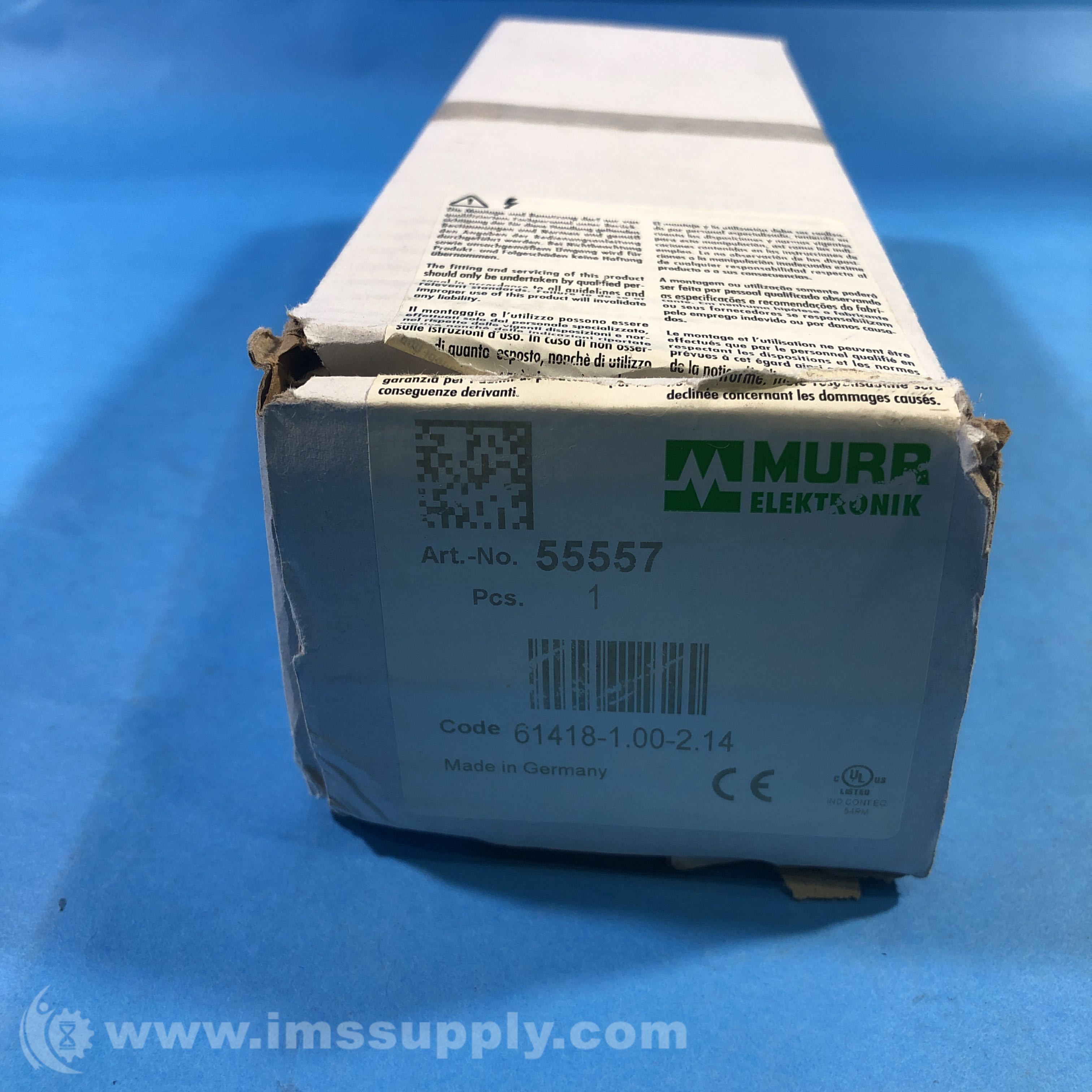 Murr Elektronik 55557 MVK Profinet/ Profisafe Compact Module - IMS Supply