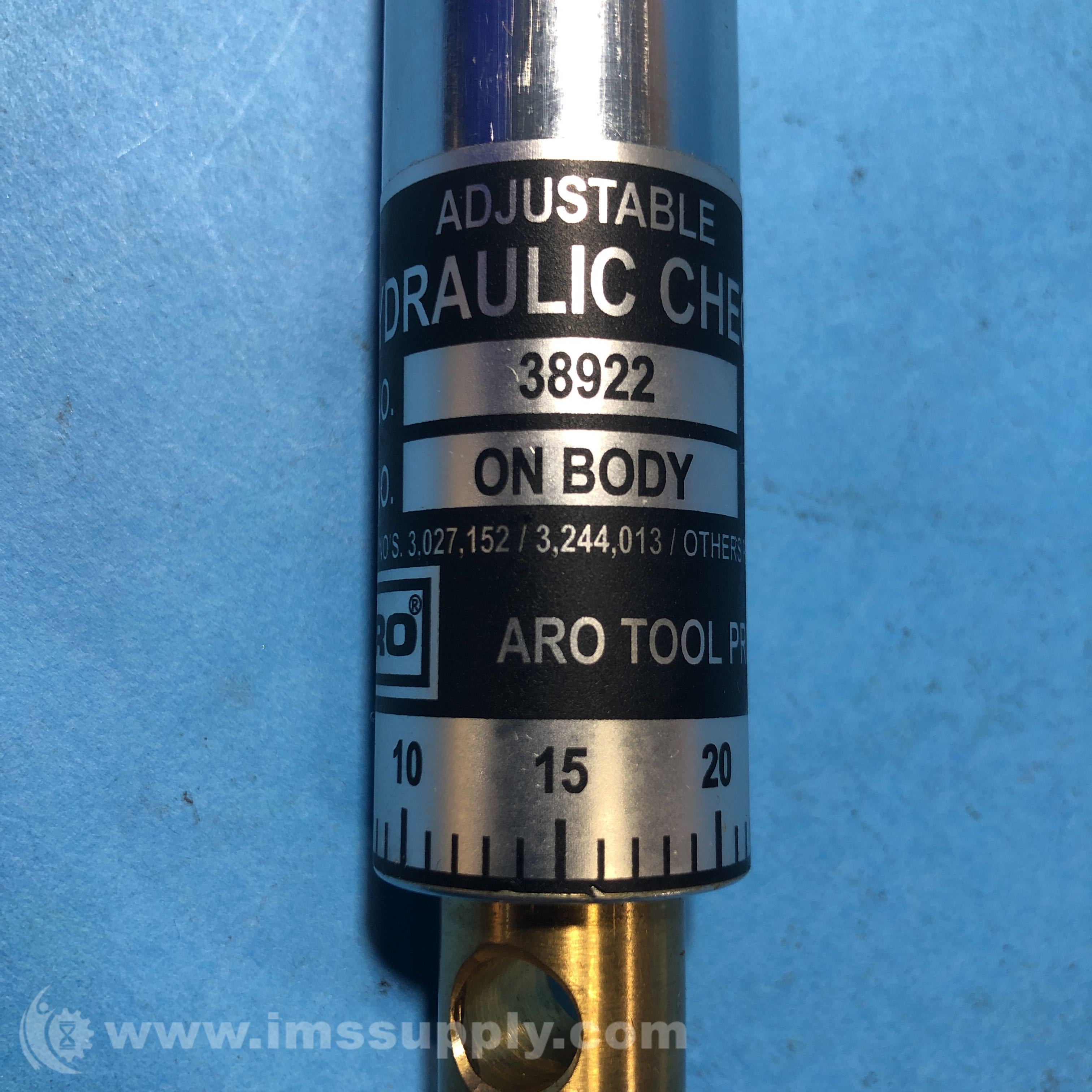 ARO 38922 Adjustable Hydraulic Check - IMS Supply