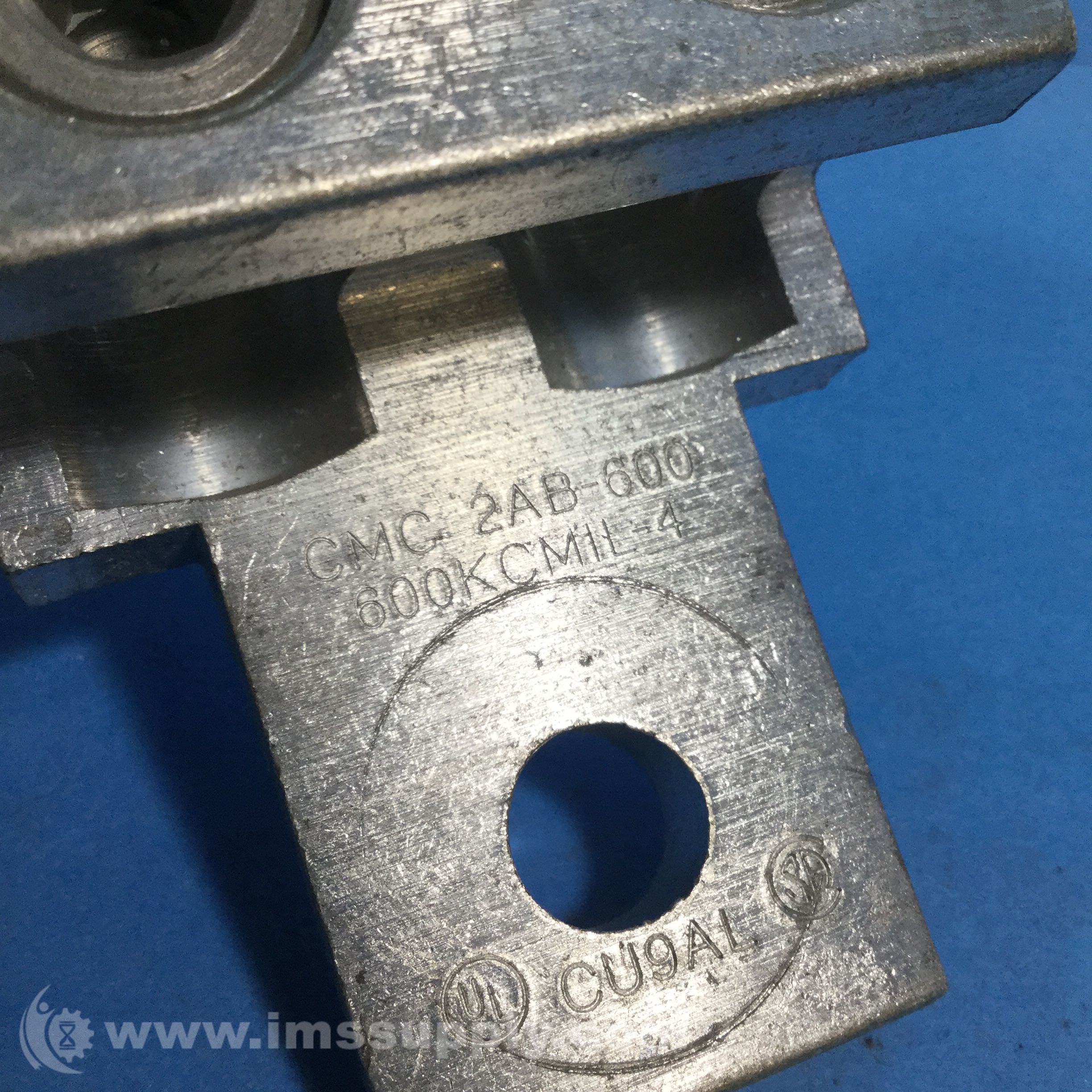 Cmc 2AB-600 Dual Rated Solderless Connector, wire range 600 AWG - IMS ...