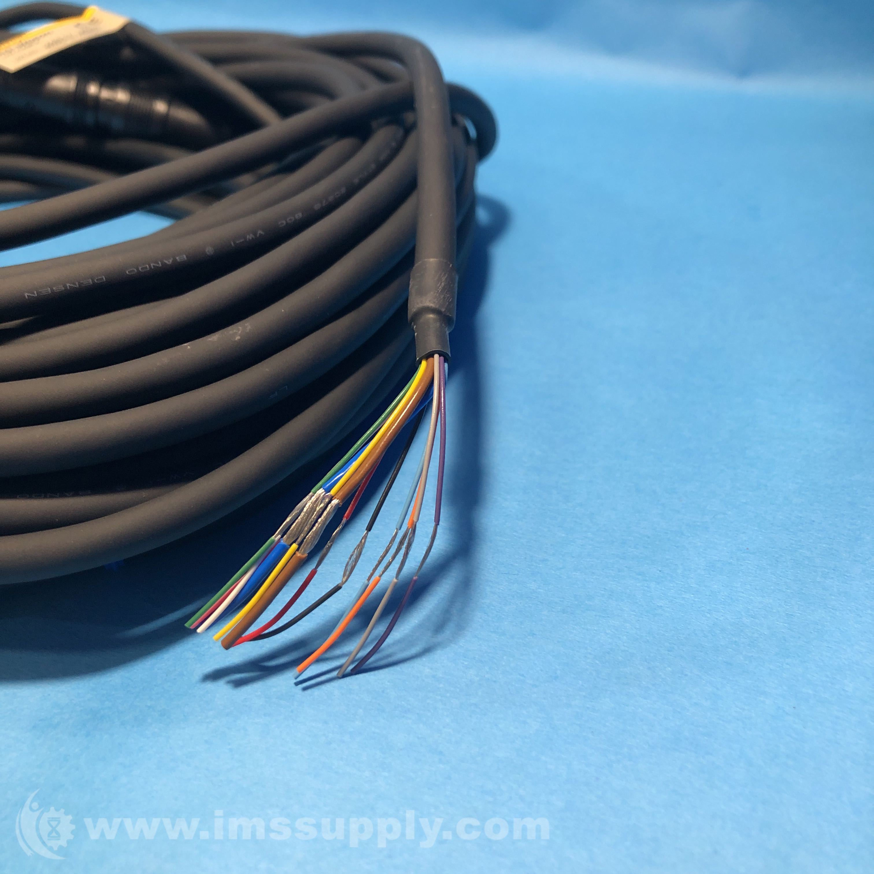 Omron FQ-WD020 Specialized Cables I/O Cable, 20m - IMS Supply