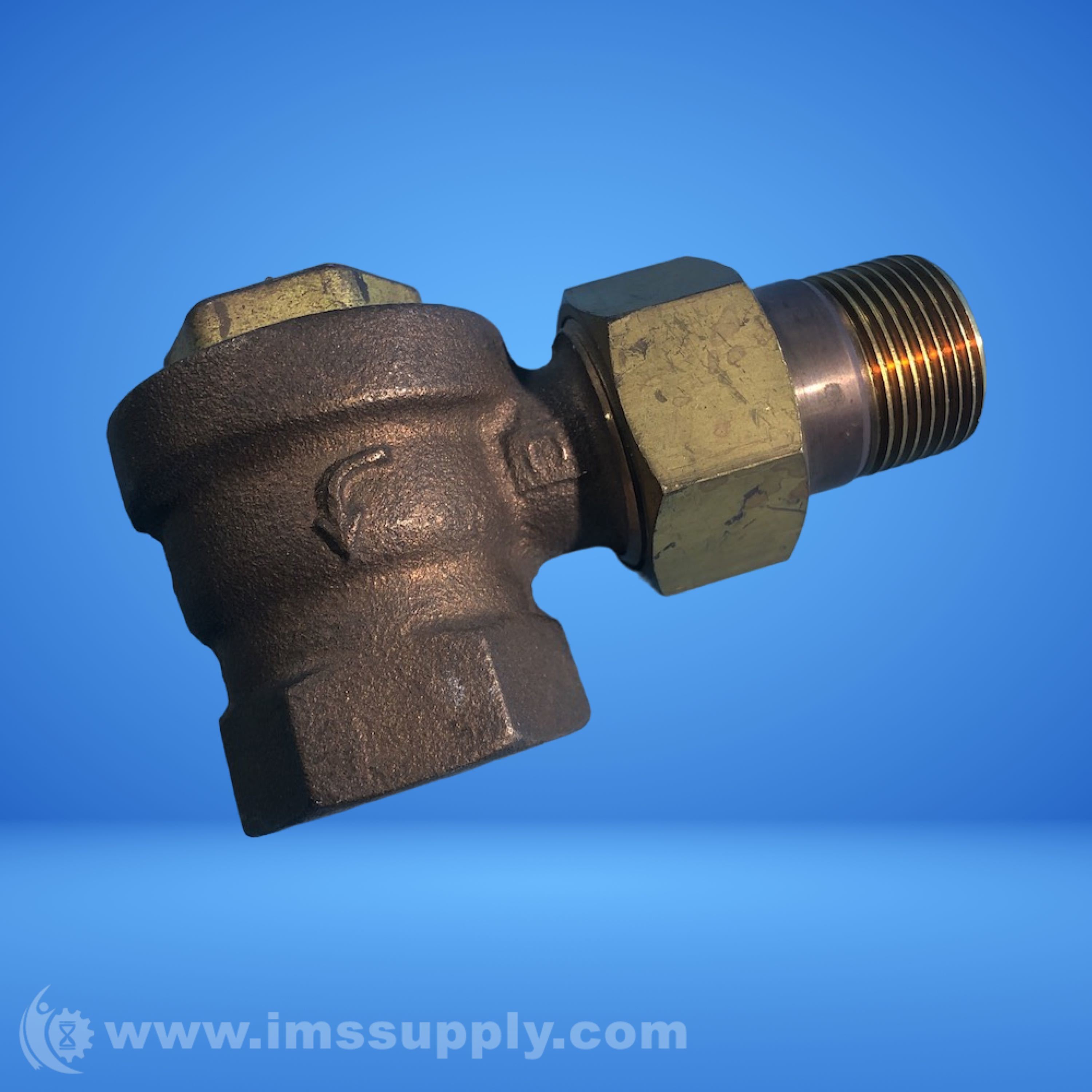 Spirax-Sarco RTA-125 - 1/2 Angle Bronze Thermostatic Radiator - IMS Supply