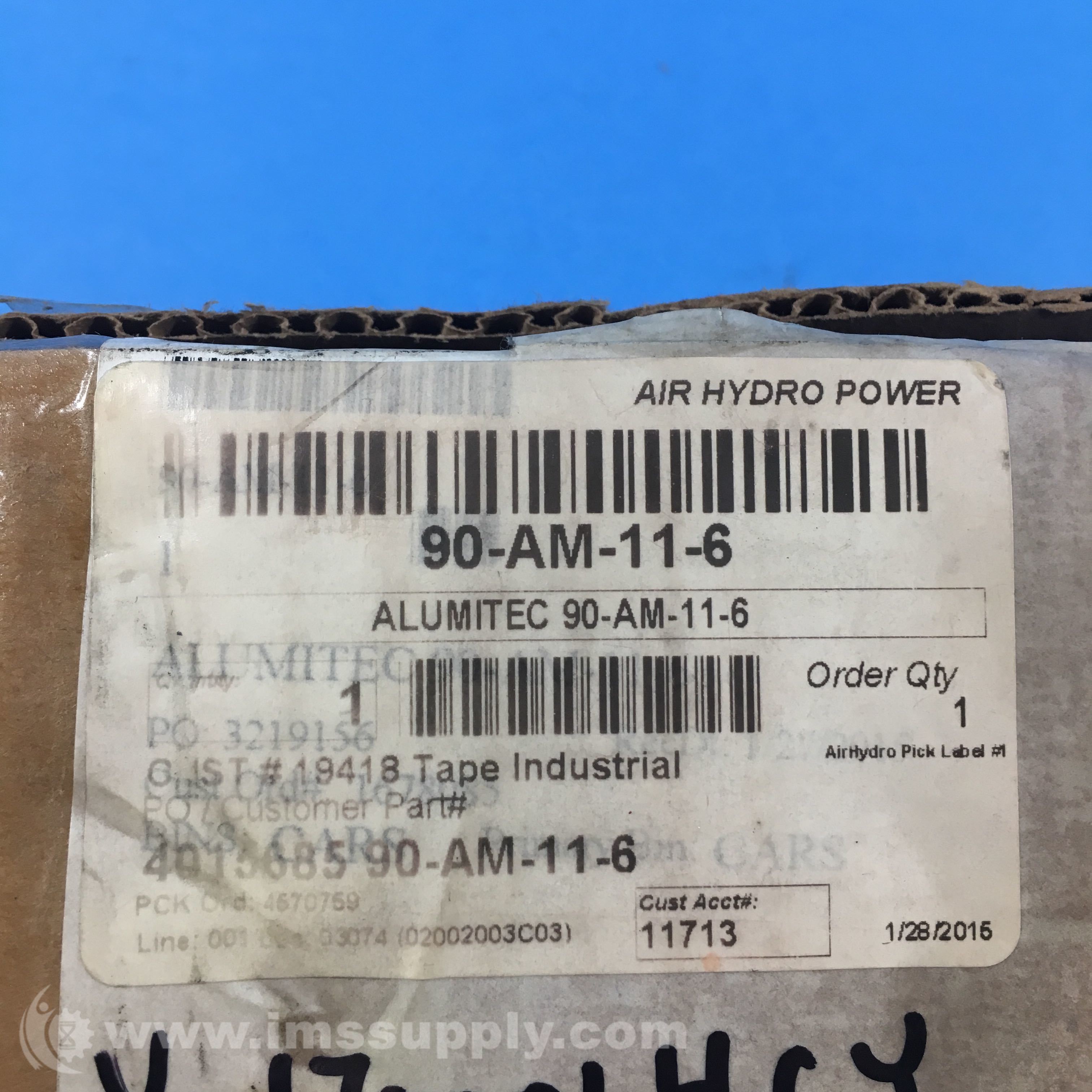 Alumi Tec 90-AM-11-6 Manifold - IMS Supply