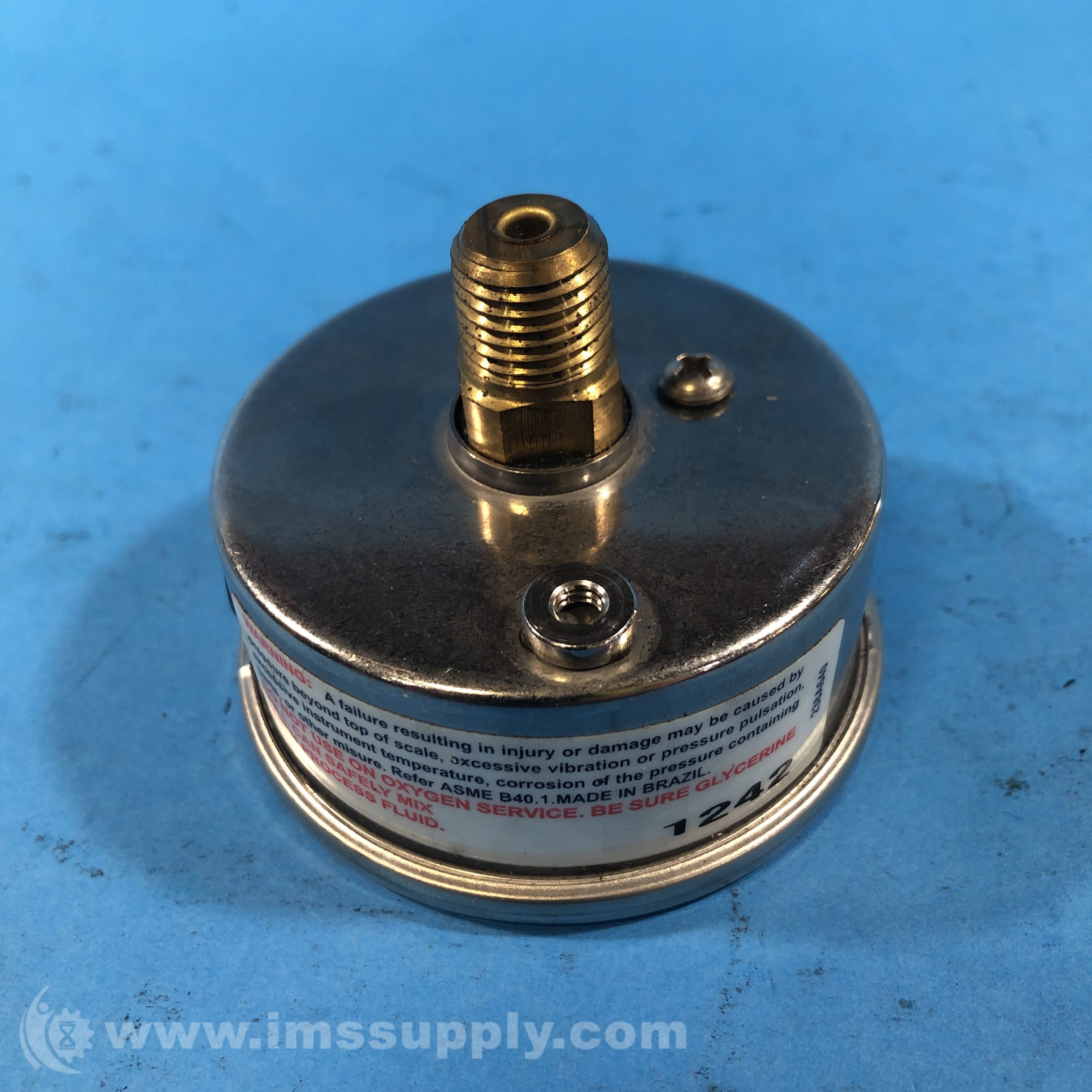 Ashcroft 1008 Pressure Gauge - IMS Supply