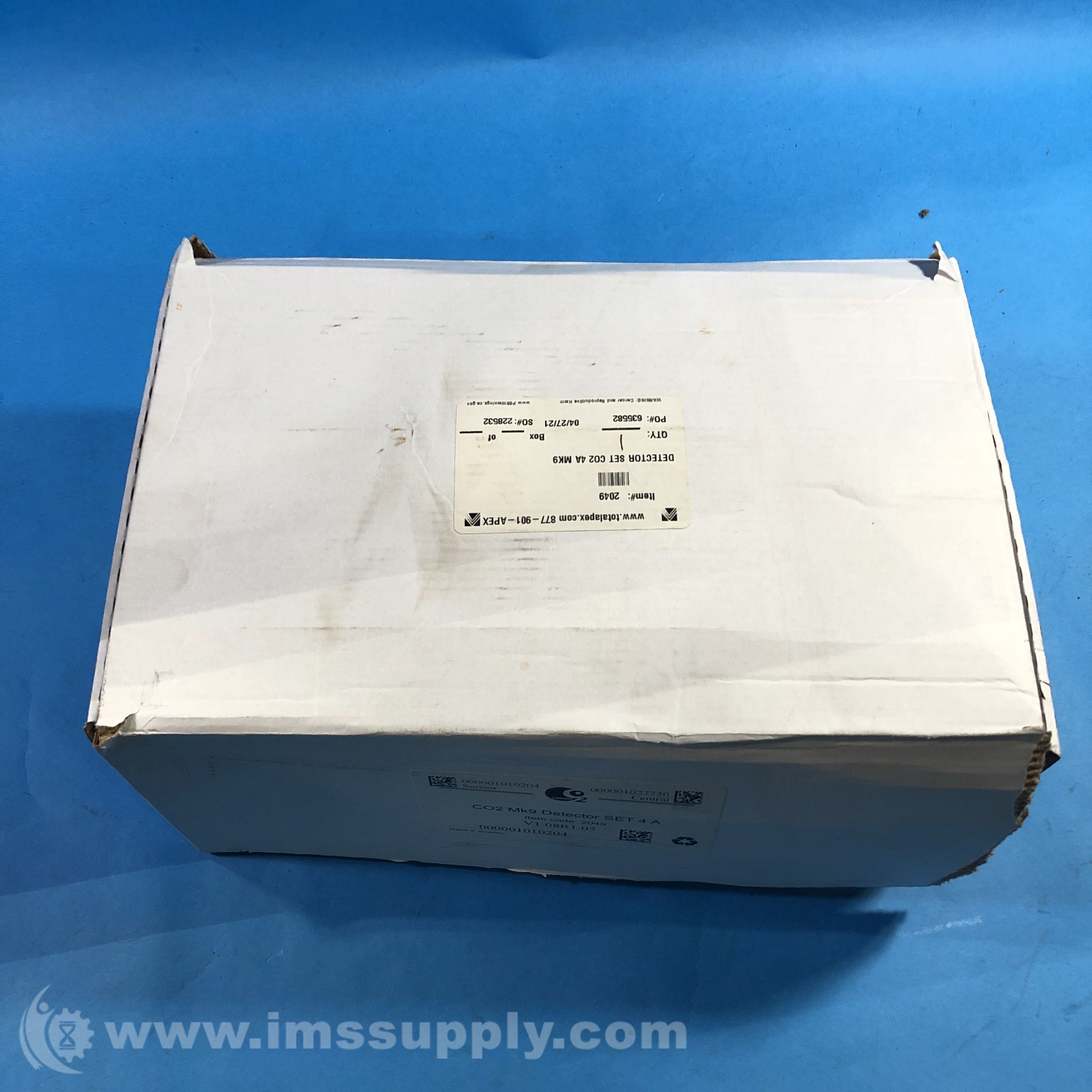 Sensorswitch 2049 Detector Set CO2 4A MK9 Logico - IMS Supply